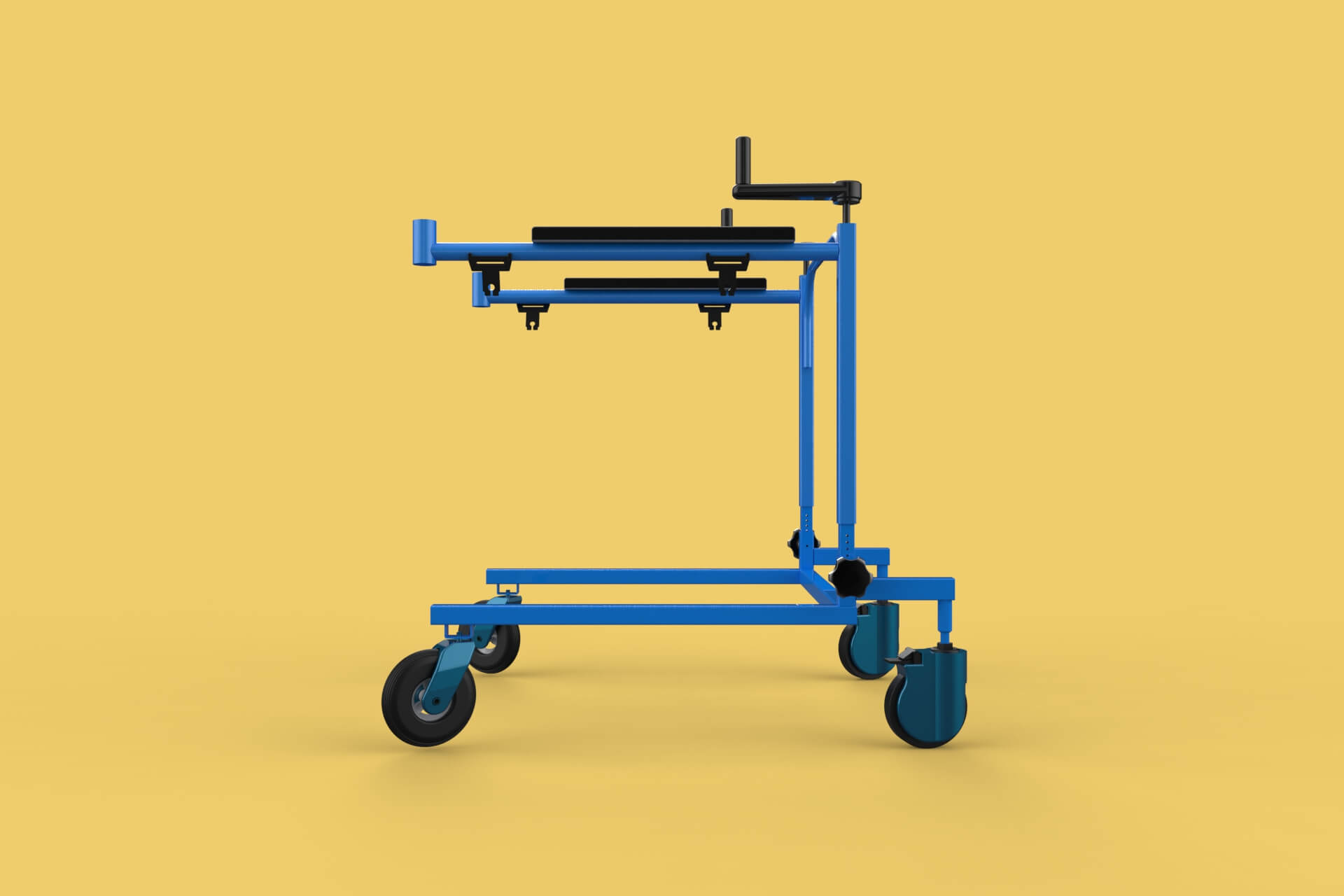 Pediatric Gait Trainers Walker Walking Aids Seat Rollator - 3D Model by ...