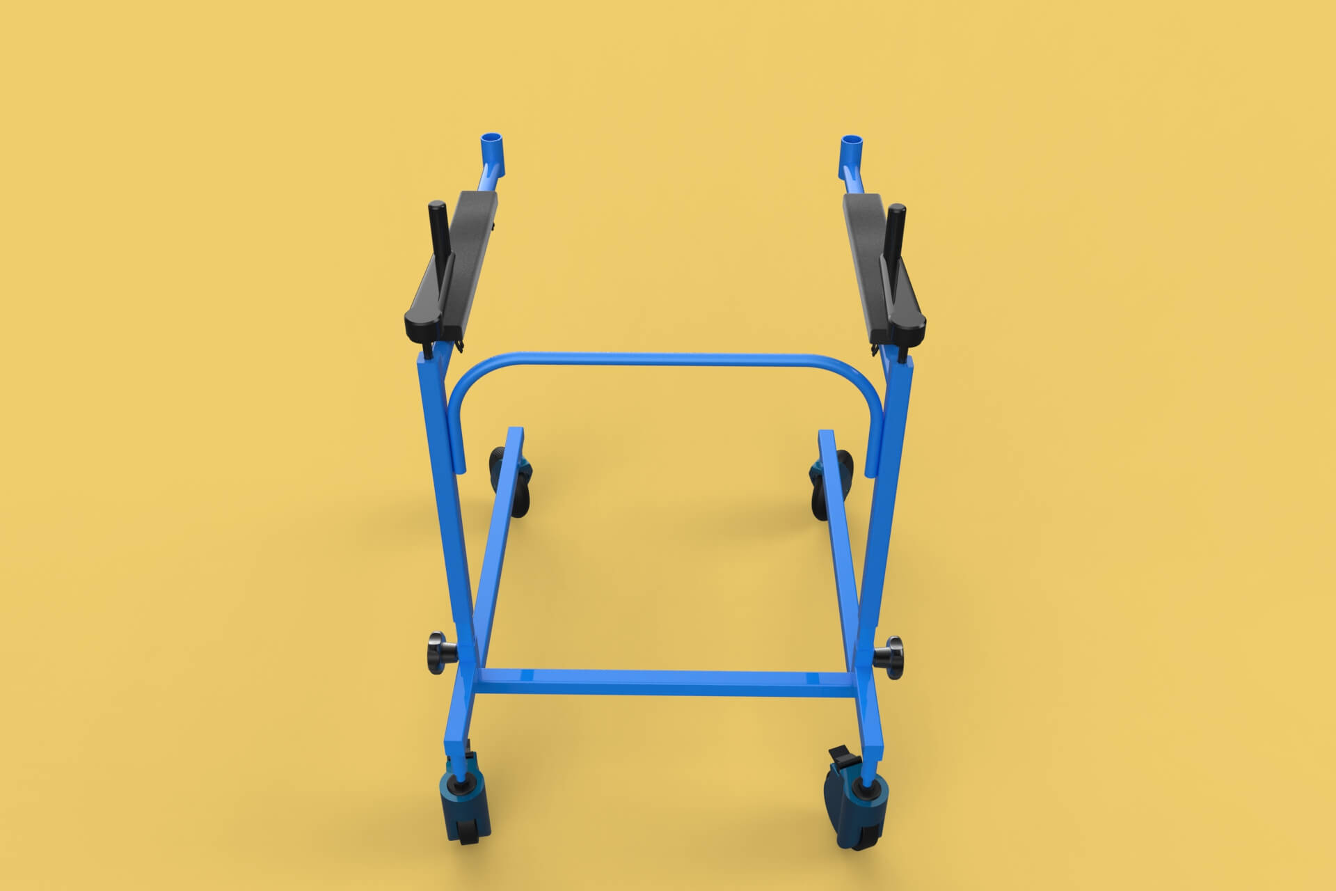 Pediatric Gait Trainers Walker Walking Aids Seat Rollator - 3D Model by ...