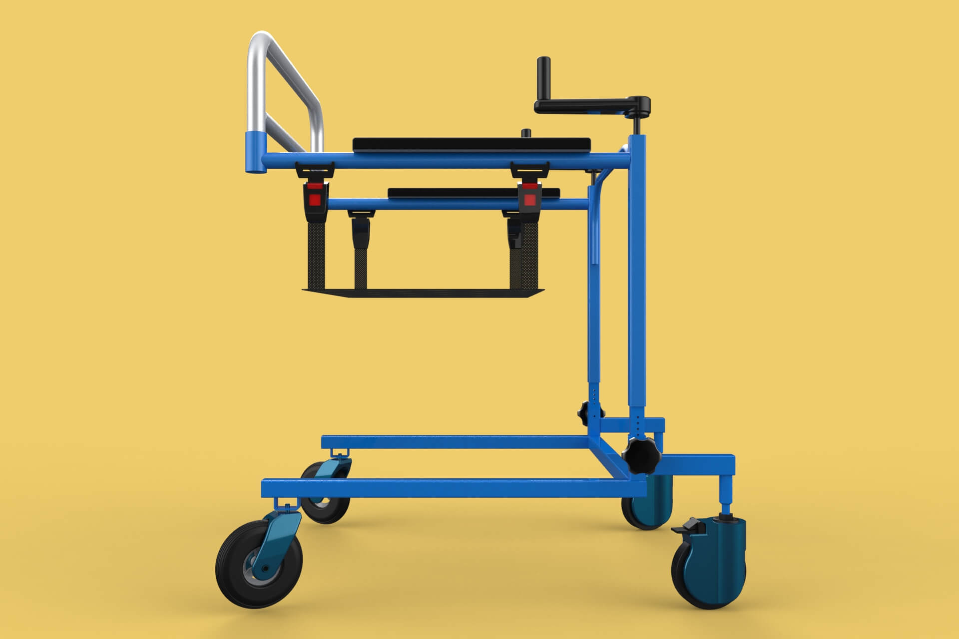 Pediatric Gait Trainers Walker Walking Aids Seat Rollator - 3D Model by ...