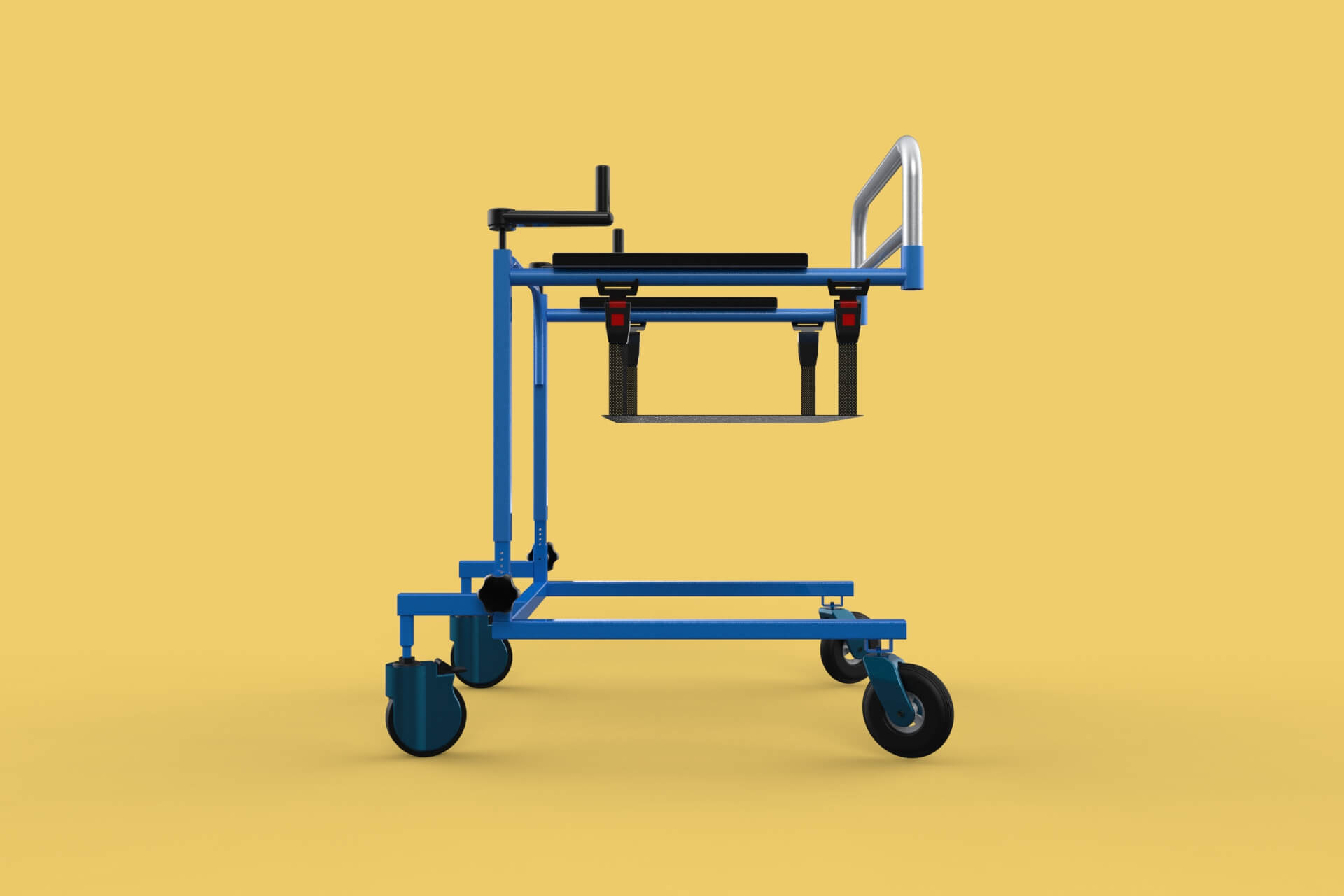 Pediatric Gait Trainers Walker Walking Aids Seat Rollator - 3D Model by ...