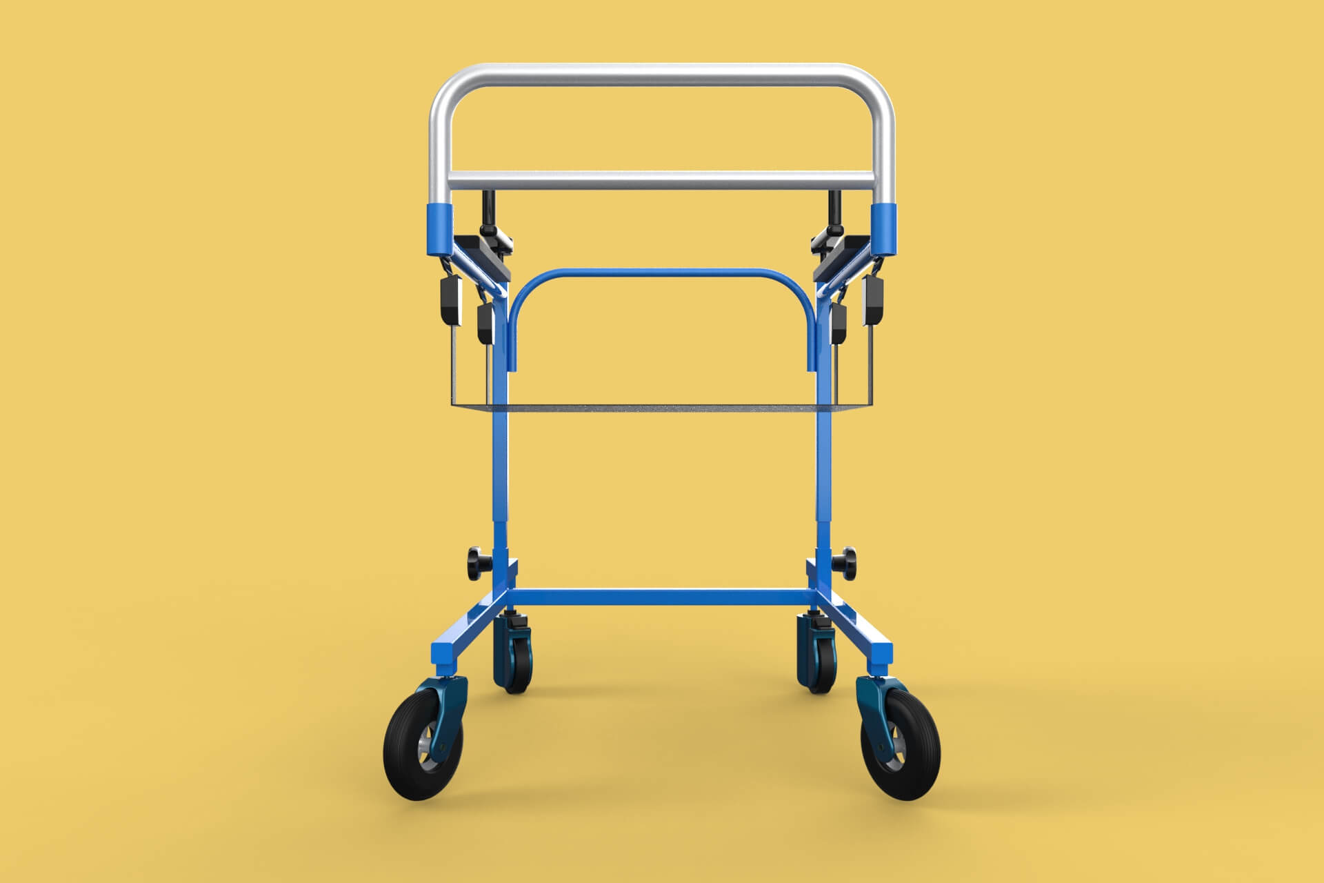 Pediatric Gait Trainers Walker Walking Aids Seat Rollator - 3D Model by ...