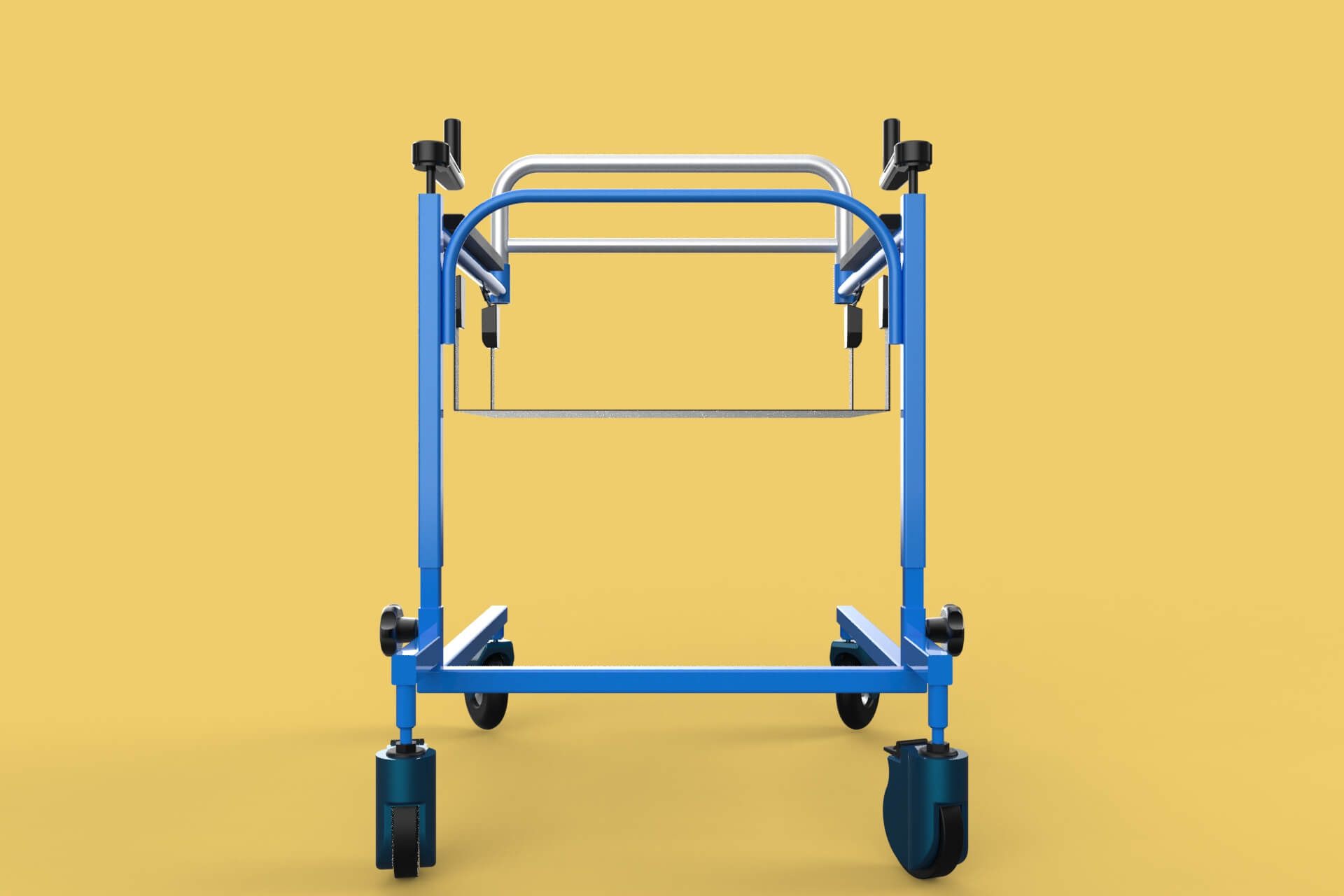 Pediatric Gait Trainers Walker Walking Aids Seat Rollator - 3D Model by ...