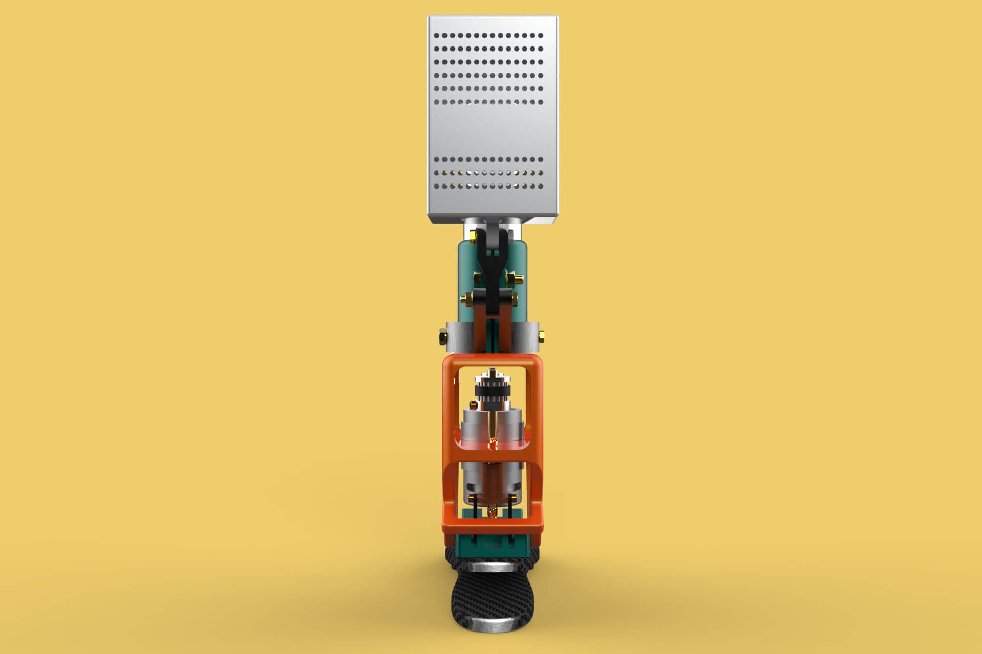 Powered Ankle-Knee Prosthesis Robotic Mechanical Leg Prosthe 3D Model ...