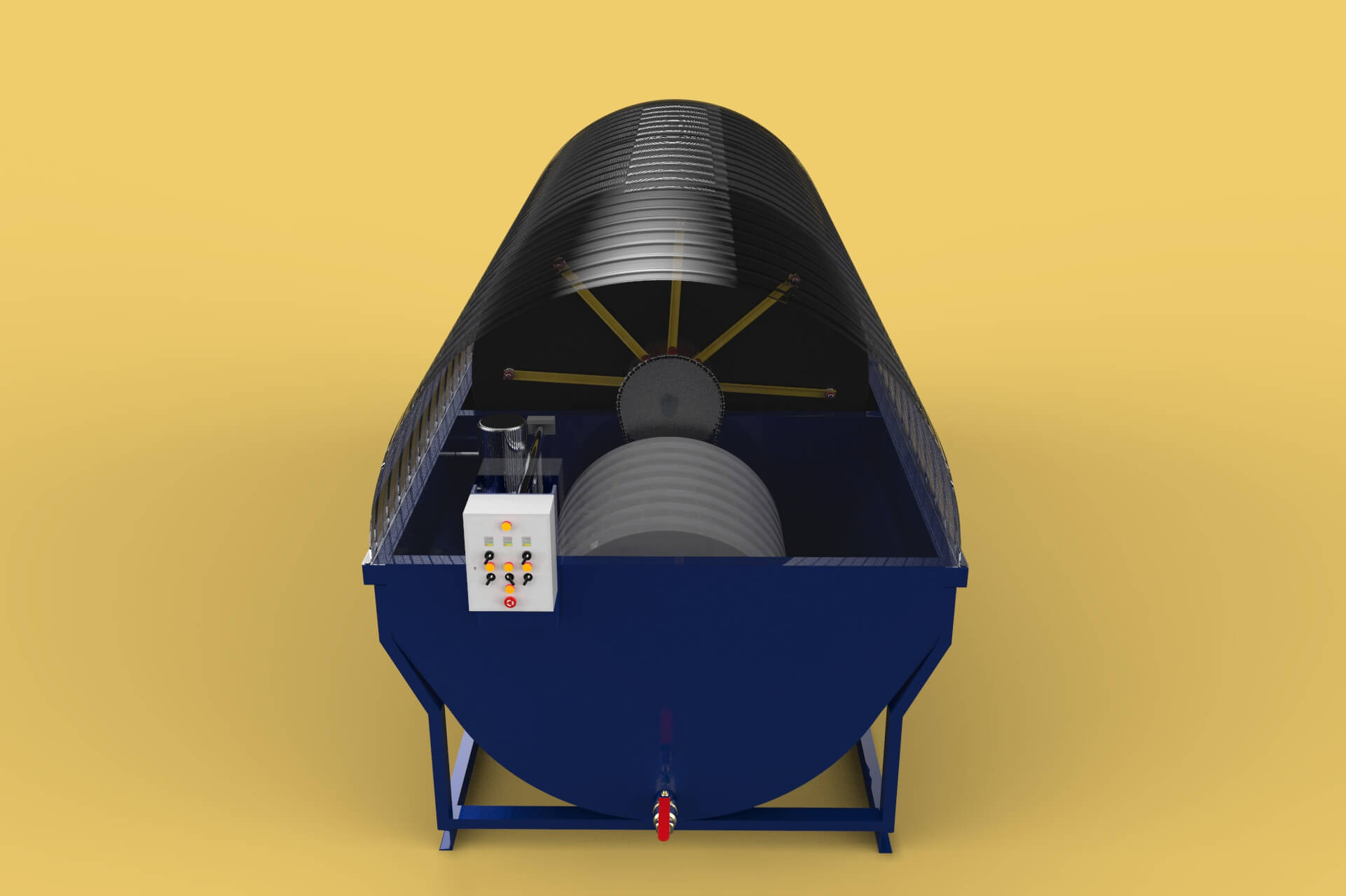 Wastewater Treatment - 3D Model by surf3d