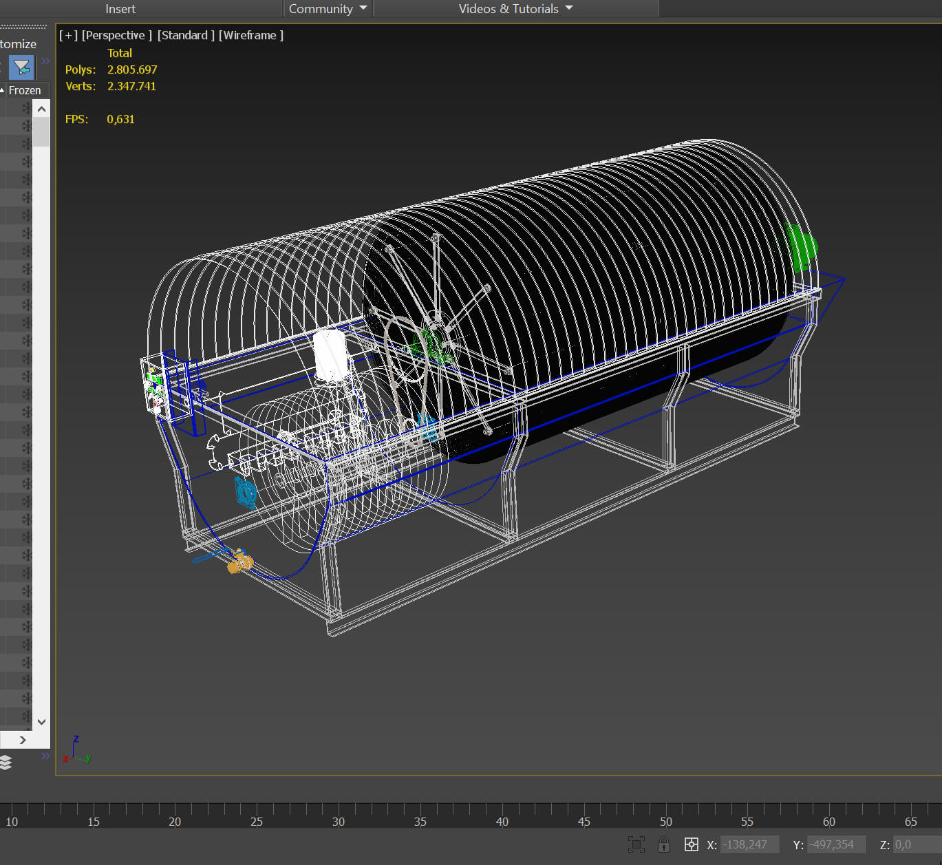 Wastewater Treatment - 3D Model by surf3d