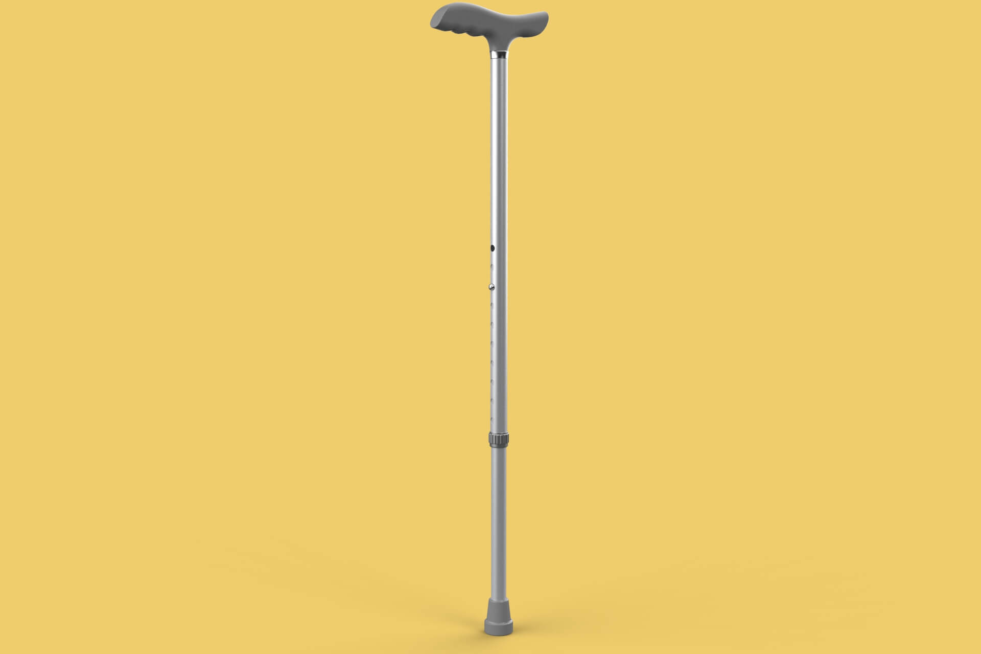 Retractable Walking Aid Elderly Adult Stick Cane Pole Gait - 3D Model ...