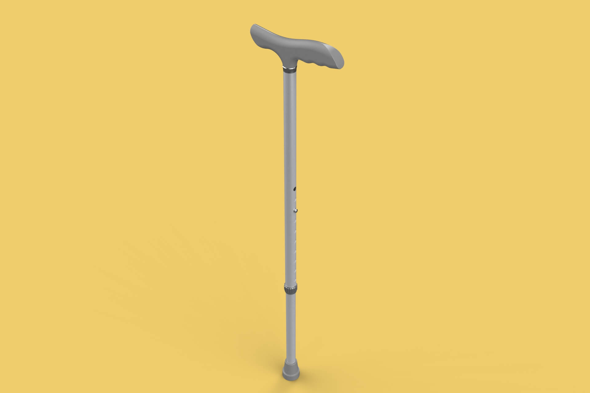 Retractable Walking Aid Elderly Adult Stick Cane Pole Gait - 3D Model ...