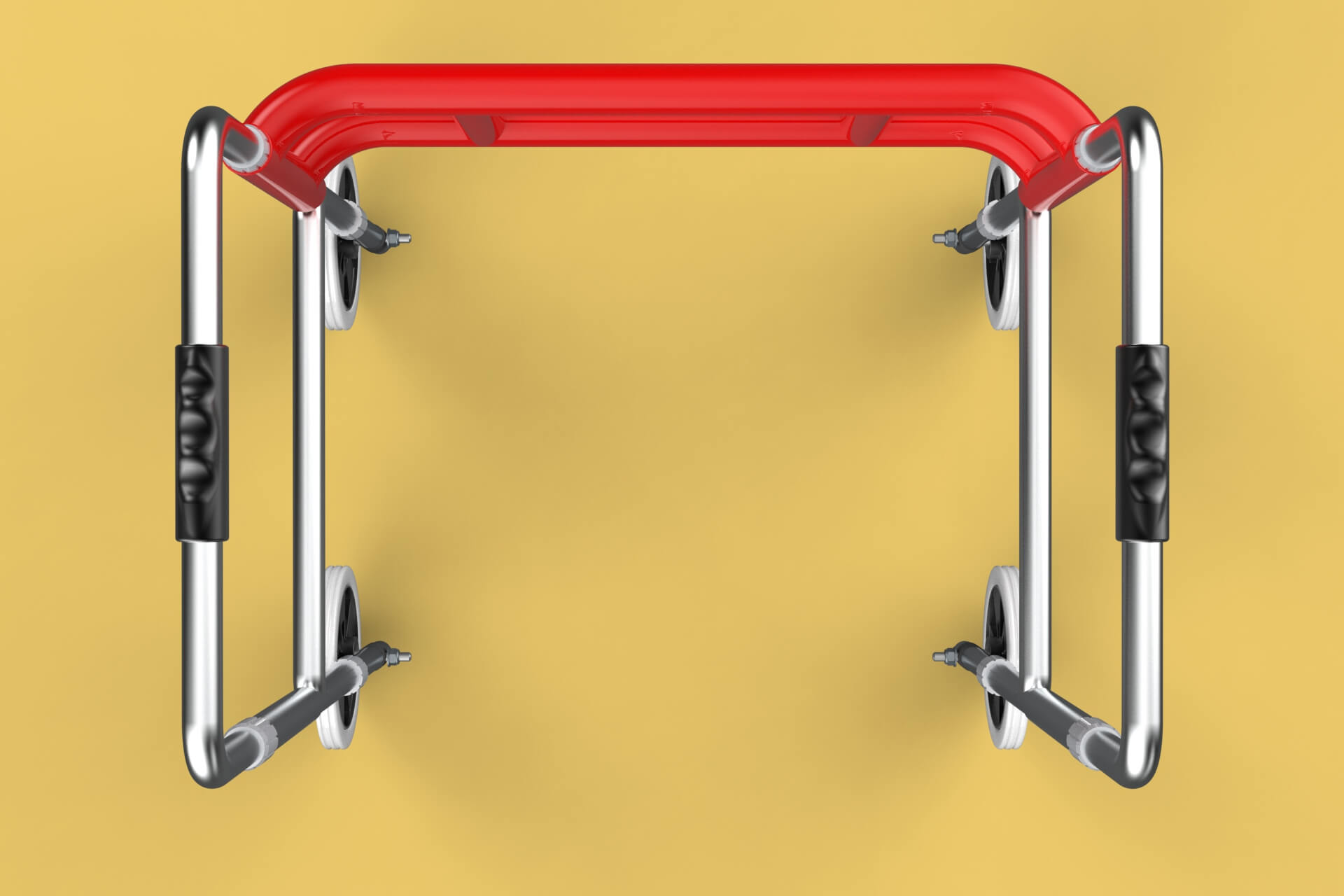 Rolling Wheeled Walker Zimmer Walking Frame Rollator Folding - 3D Model ...