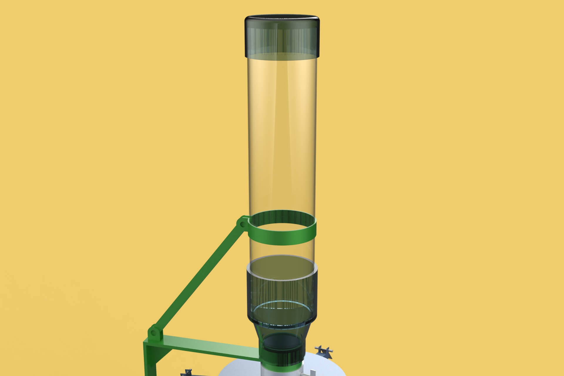 Rotary Centrifugal Fish Feeder Spreader - 3D Model by surf3d