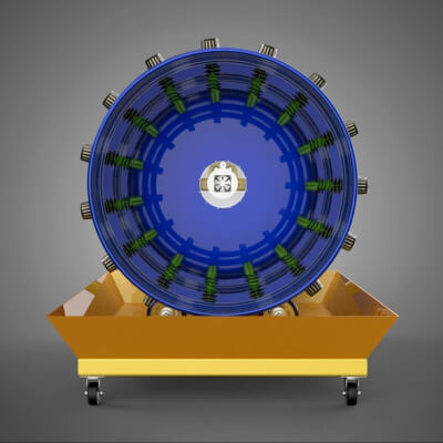 Rotary Hydroponics Radial Spin Gardening Plant Farm System 7 - 3D Model ...