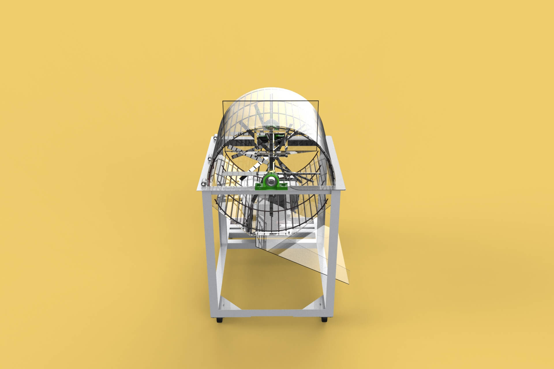 Rubbish Shredder Crusher Machine Waste Garbage Cut Composter - 3D Model ...