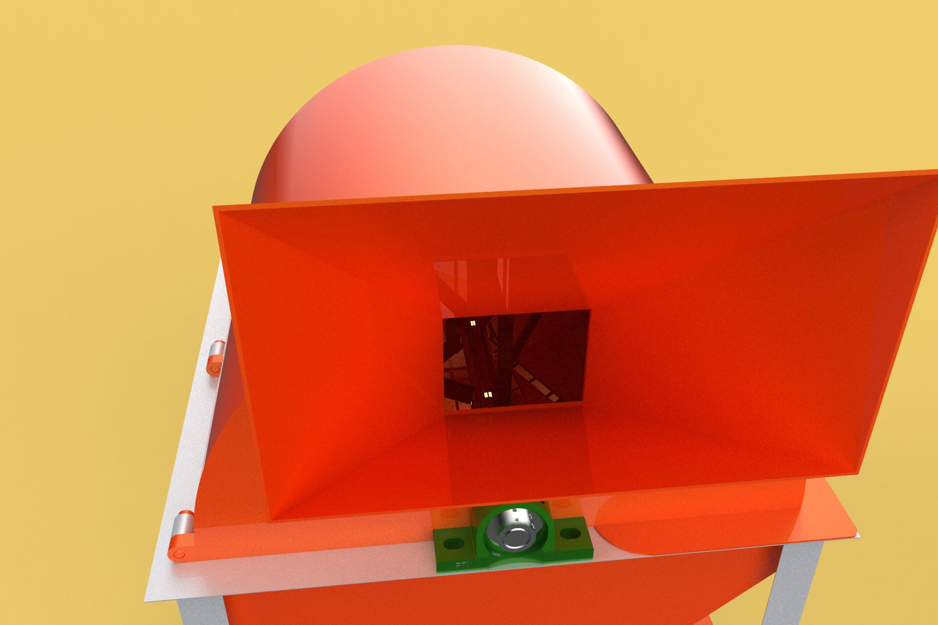 Rubbish Shredder Crusher Machine Waste Garbage Cut Composter - 3D Model ...