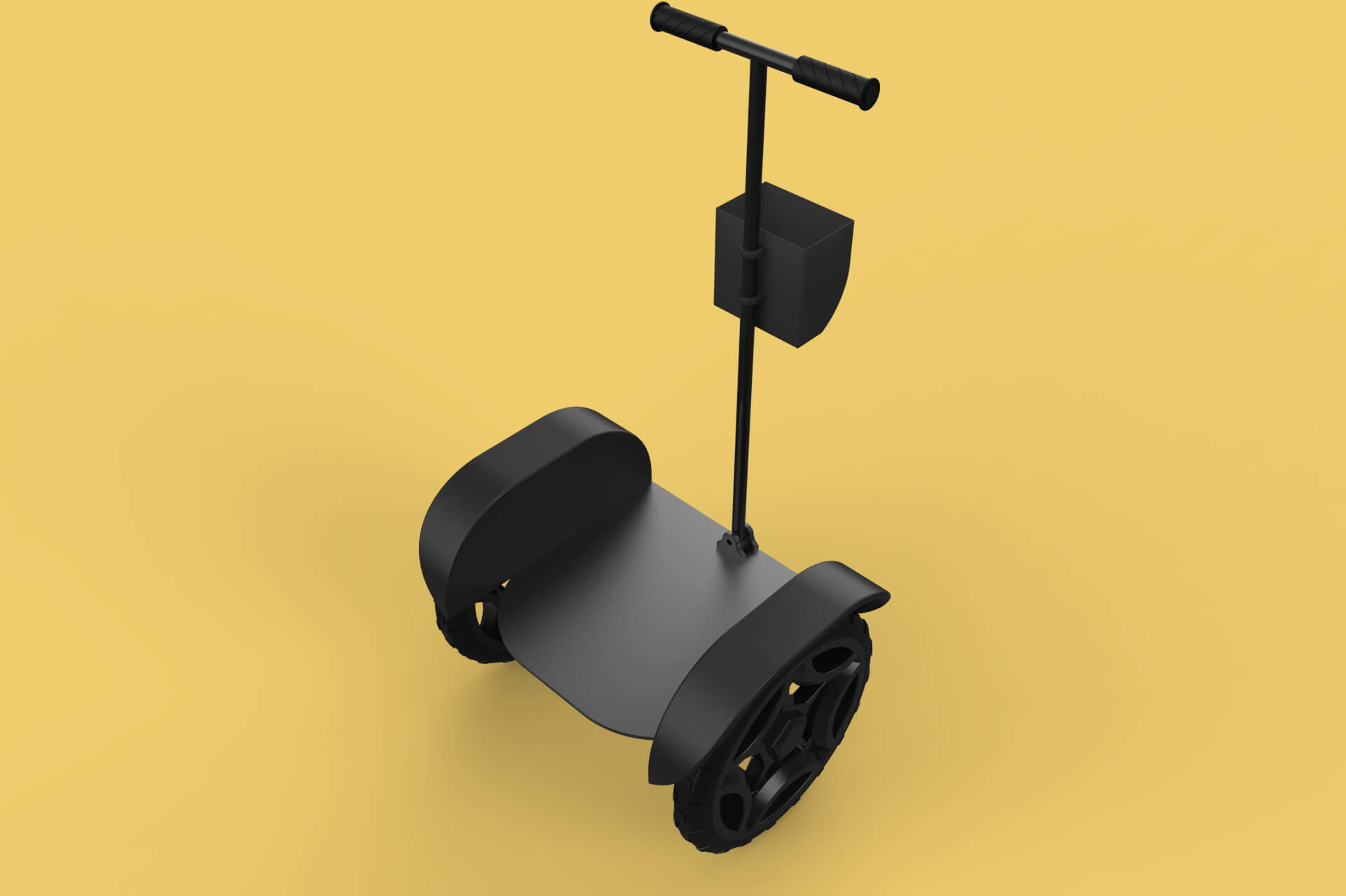 Segway Hoverboard Scooter Balance - 3D Model by surf3d