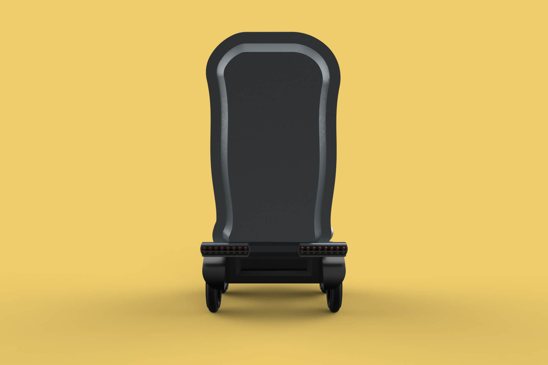 Self-Driving Smart Electric Wheelchair Autonomous Robot Cart 3D Model ...