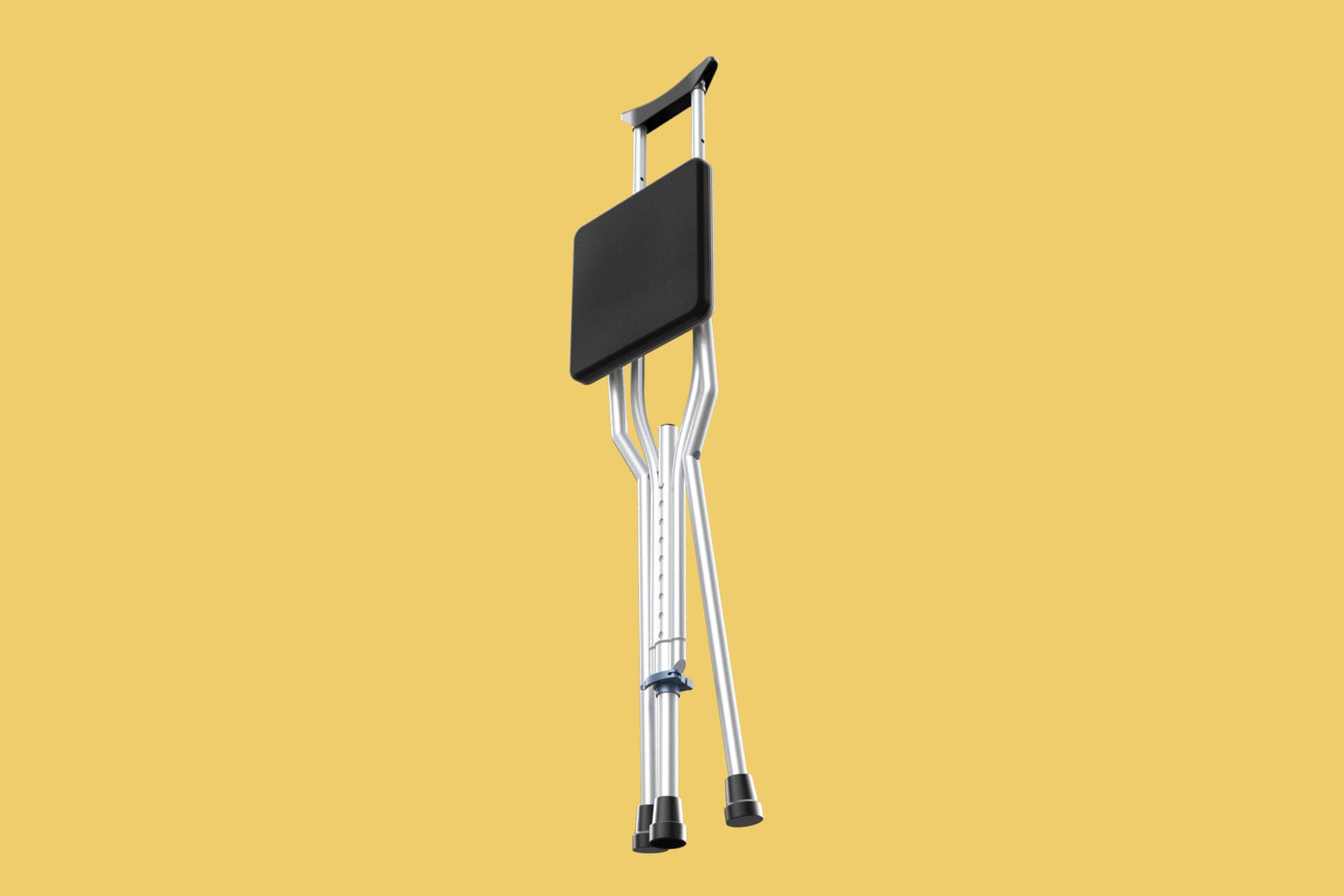 Shoulder Underarm Crutch Folding Chair Seat Walking Stick - 3D Model by ...