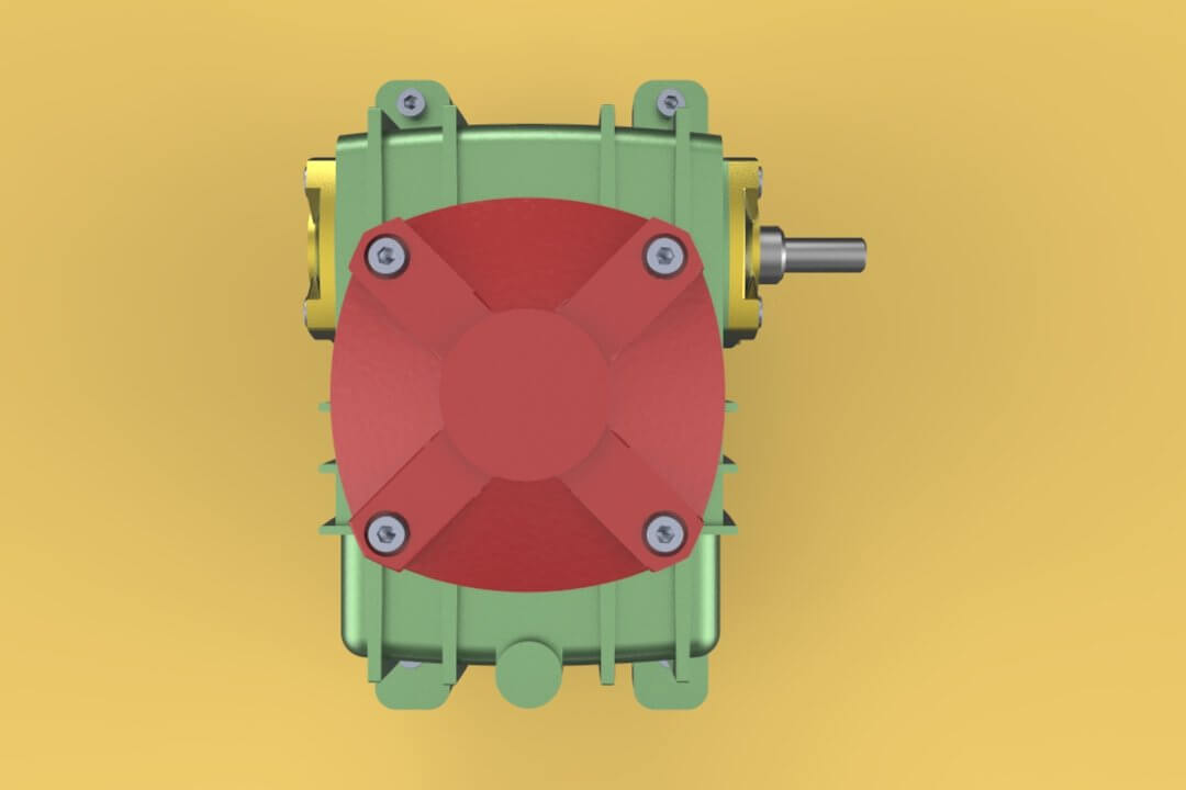 Speed Reducer Gear Box - 3D Model by surf3d