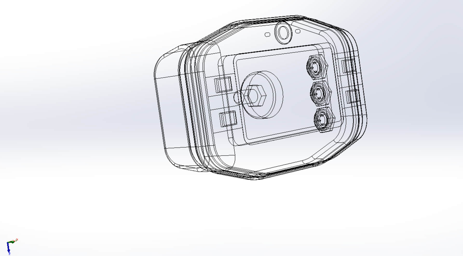 Speedometer Digital Mychron 4 Racing Lap Timer Kart AIM - 3D Model by ...