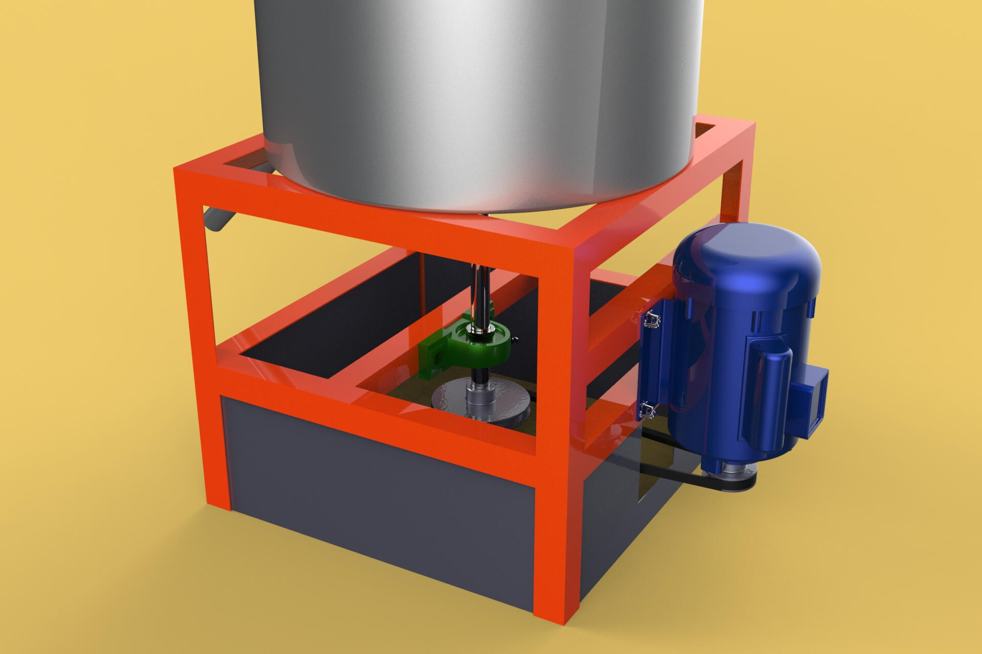 Spinner Drainer Machine Oil Filter Food Centrifugal Dryer - 3D Model by ...