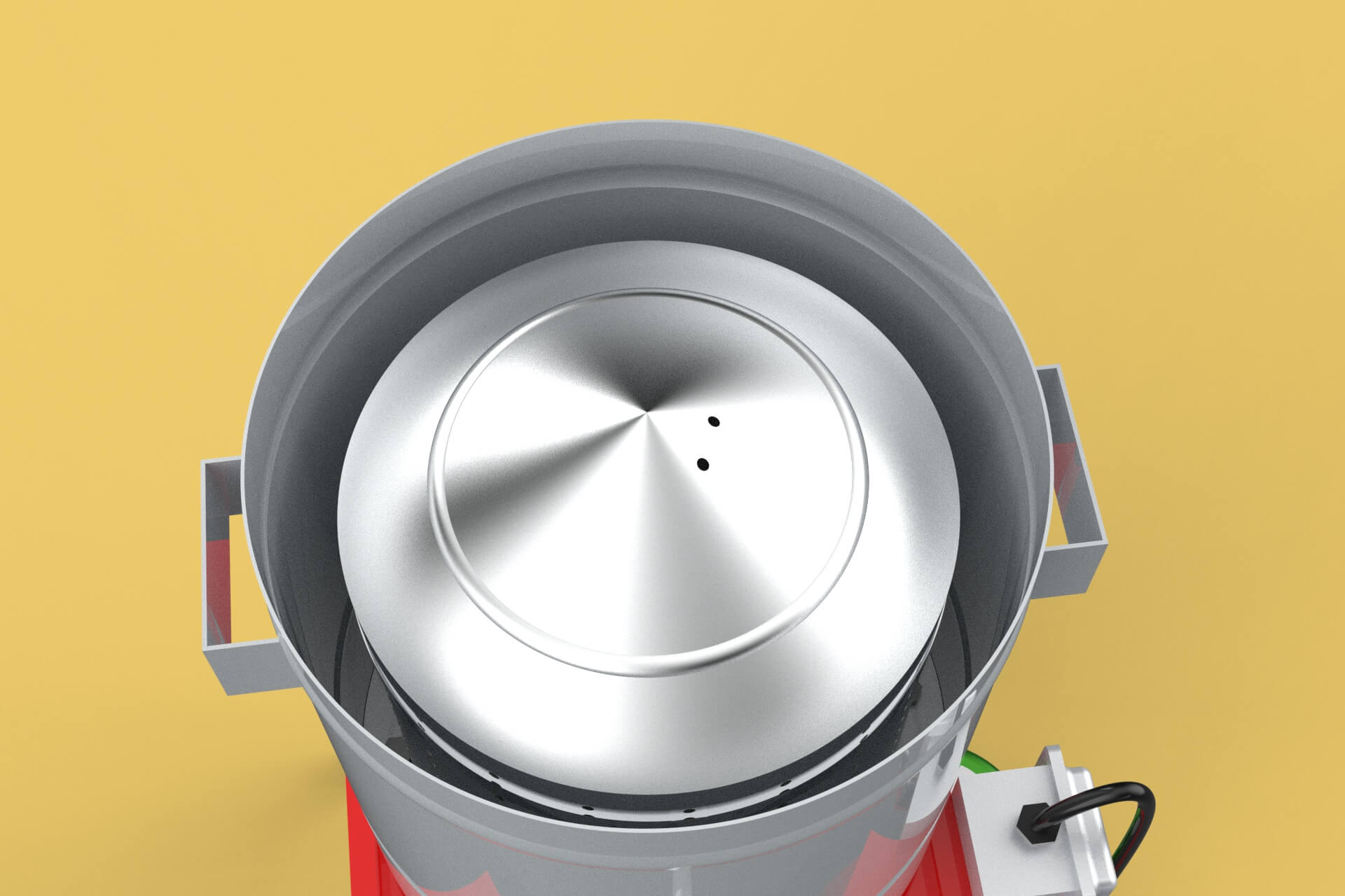 Spinner Machine Dehydrator Drainer Filter Centrifugal Dryer - 3D Model ...