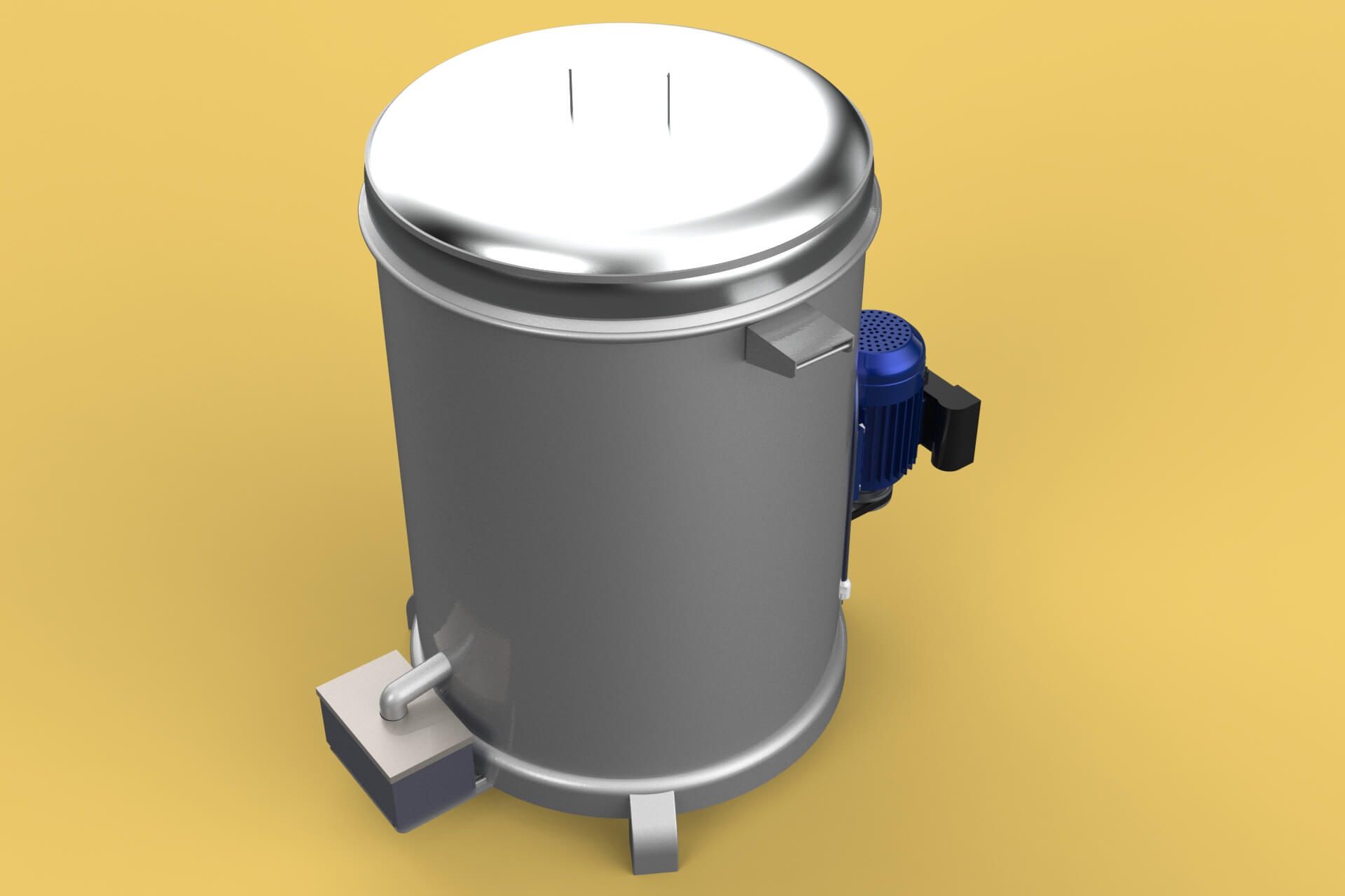 Spinner Machine Oil Drainer Filter Food Centrifugal Dryer - 3D Model by ...