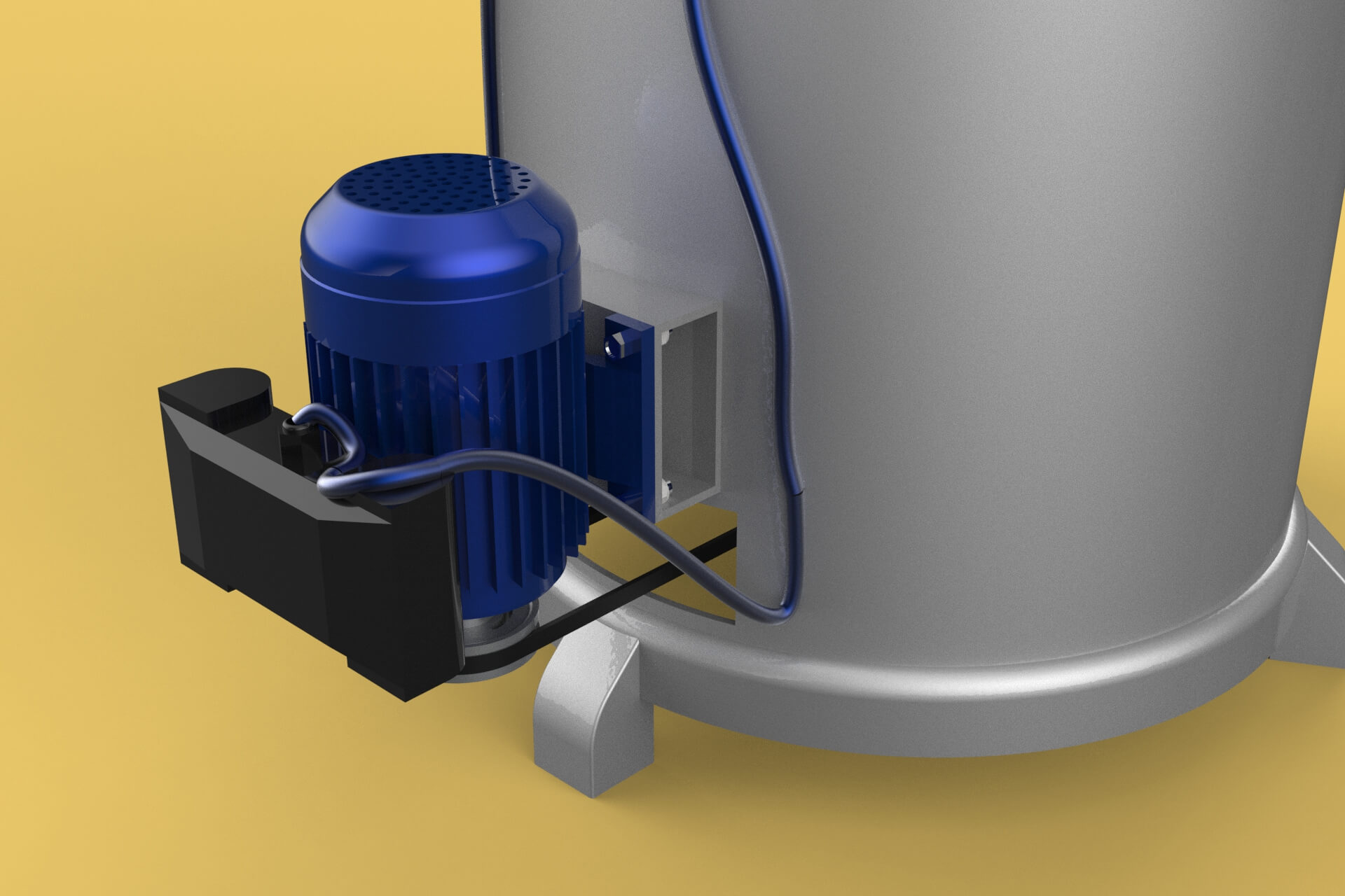 Spinner Machine Oil Drainer Filter Food Centrifugal Dryer - 3D Model by ...