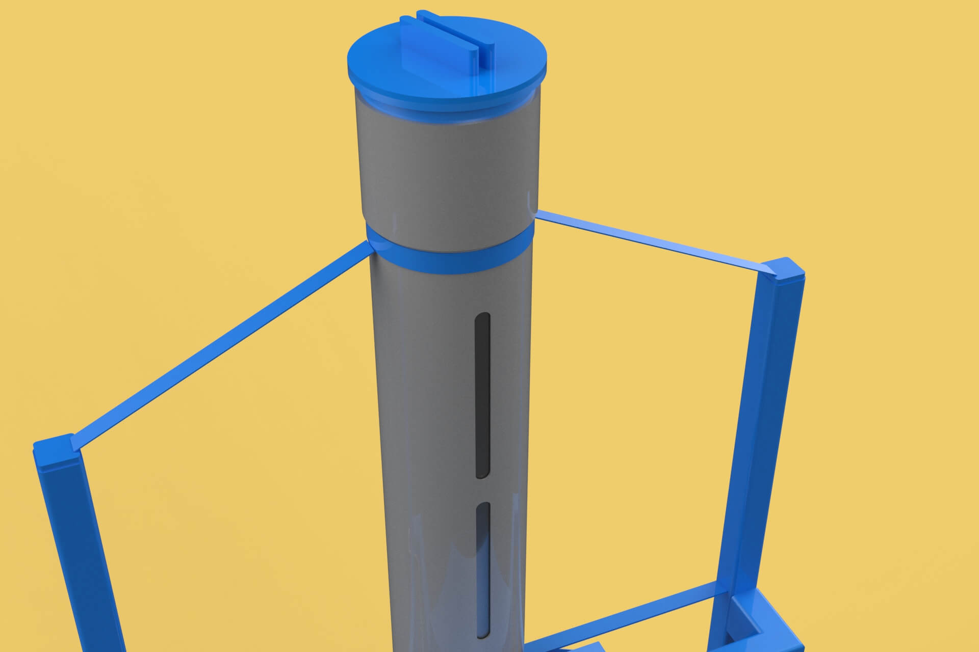 Spreader Rotary Automatic Fish Feeder Centrifugal - 3D Model by surf3d