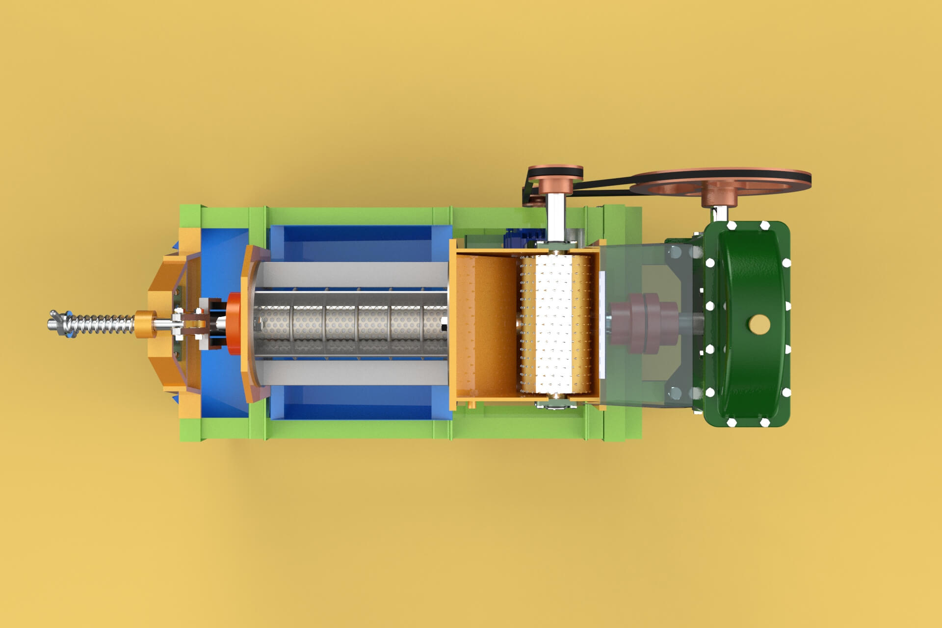 Squeezer Coconut Milk Cream Extractor Press Juicer Shredder - 3D Model ...