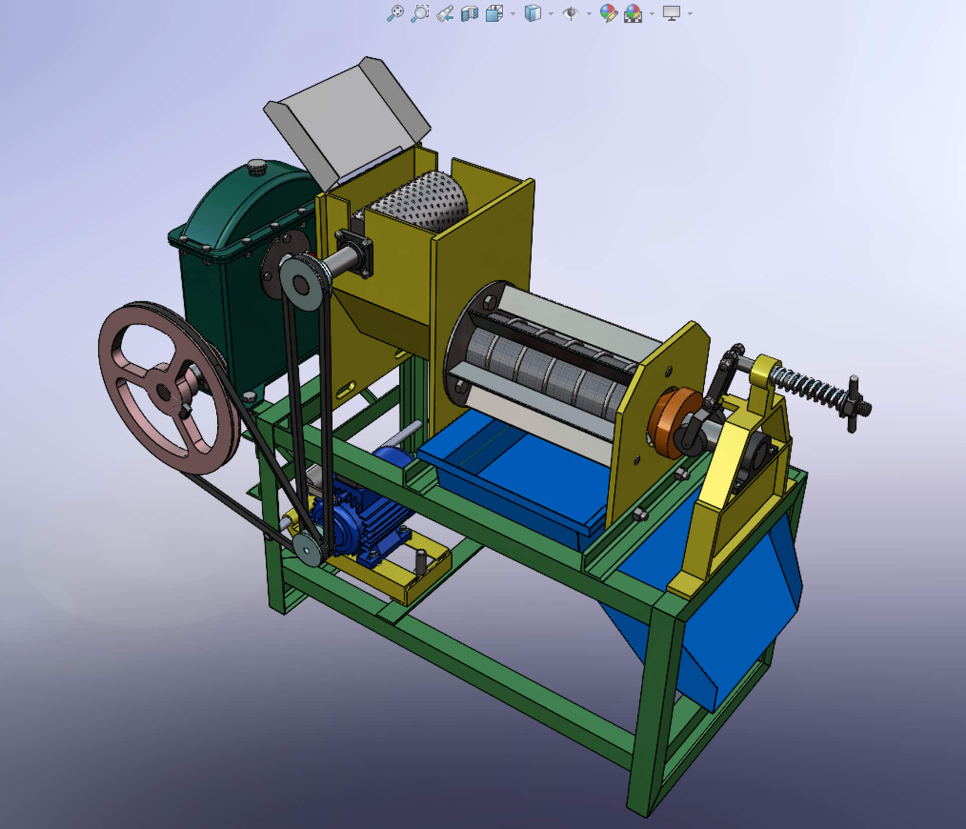 Squeezer Coconut Milk Cream Extractor Press Juicer Shredder - 3D Model ...