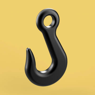 Low Poly Models | Industrial | Hooks | RenderHub