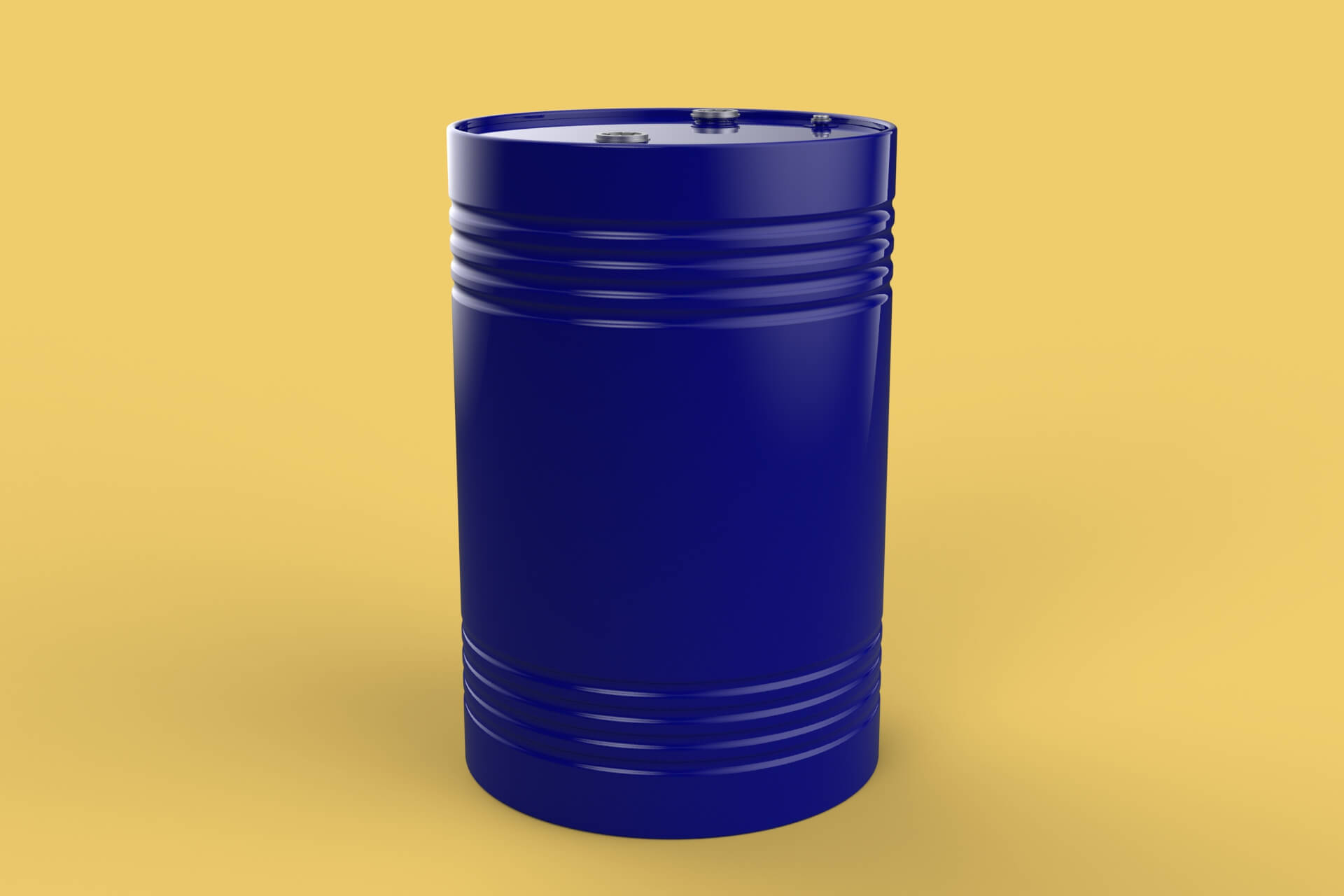Standard Fuel Oil Steel Drum 200 Liters 55 Gallons Barrel L - 3D Model ...