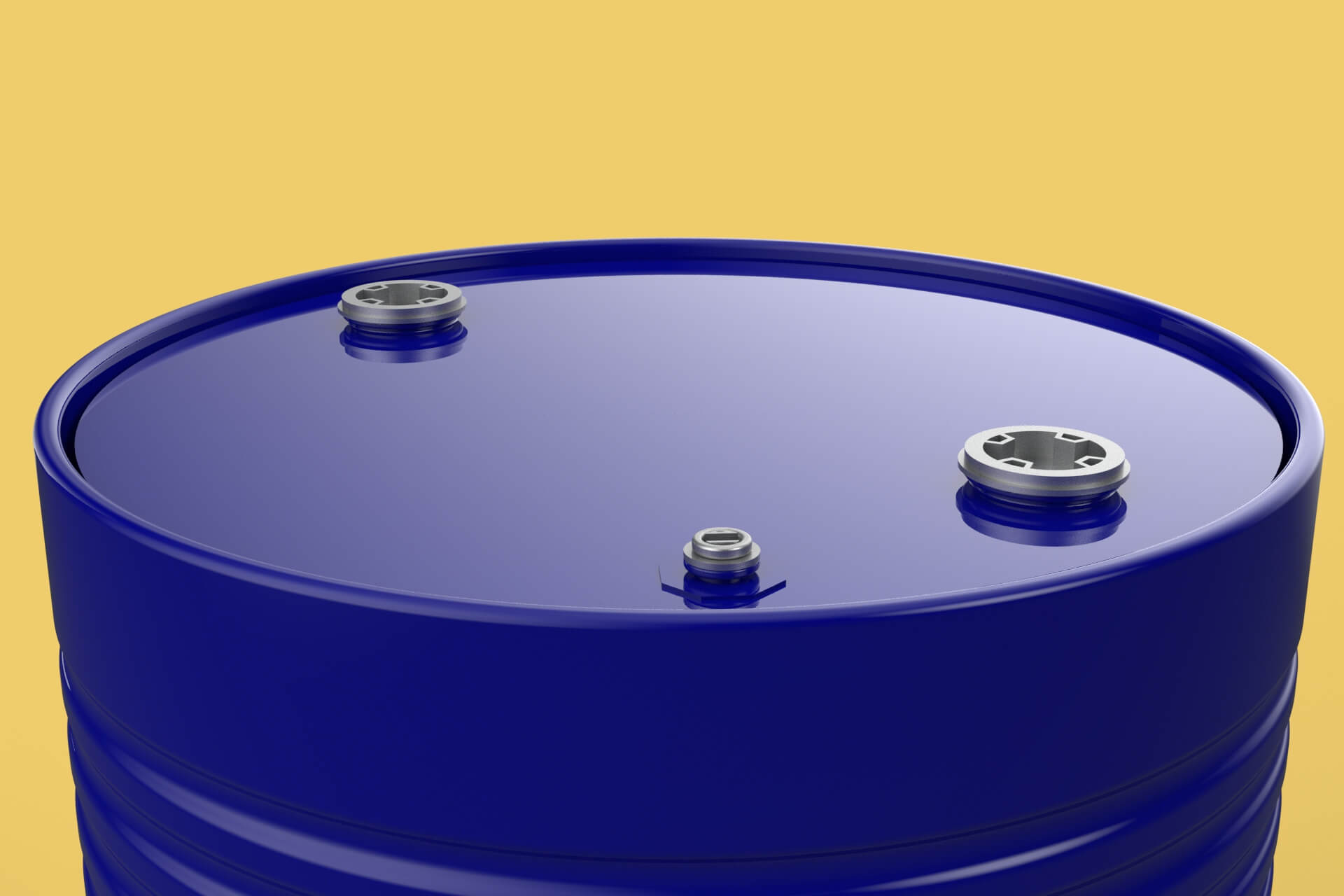 Standard Fuel Oil Steel Drum 200 Liters 55 Gallons Barrel L - 3D Model ...