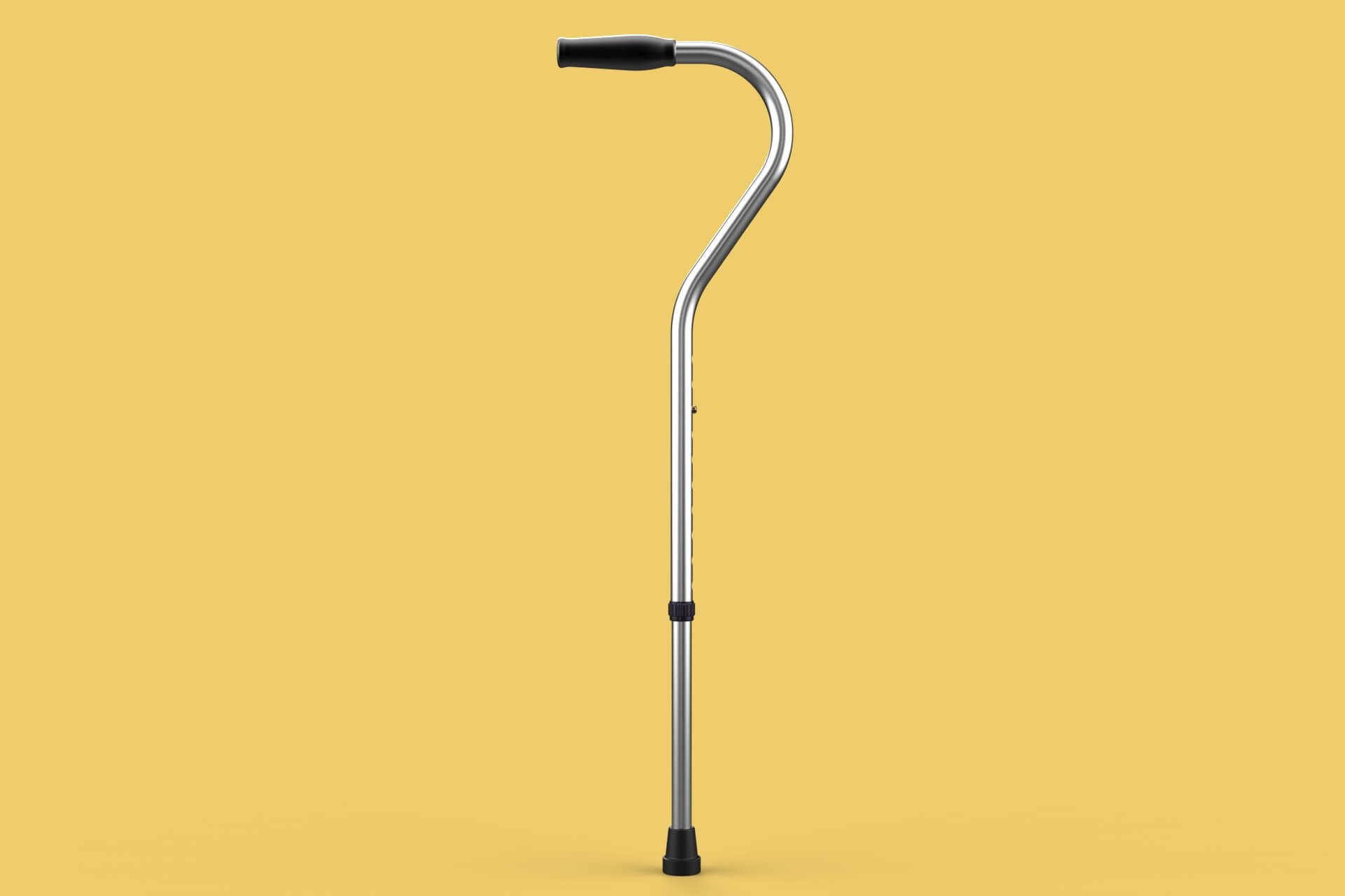Standard Walking Cane Aid Elderly Senior Stick Trekking Pole - 3D Model ...