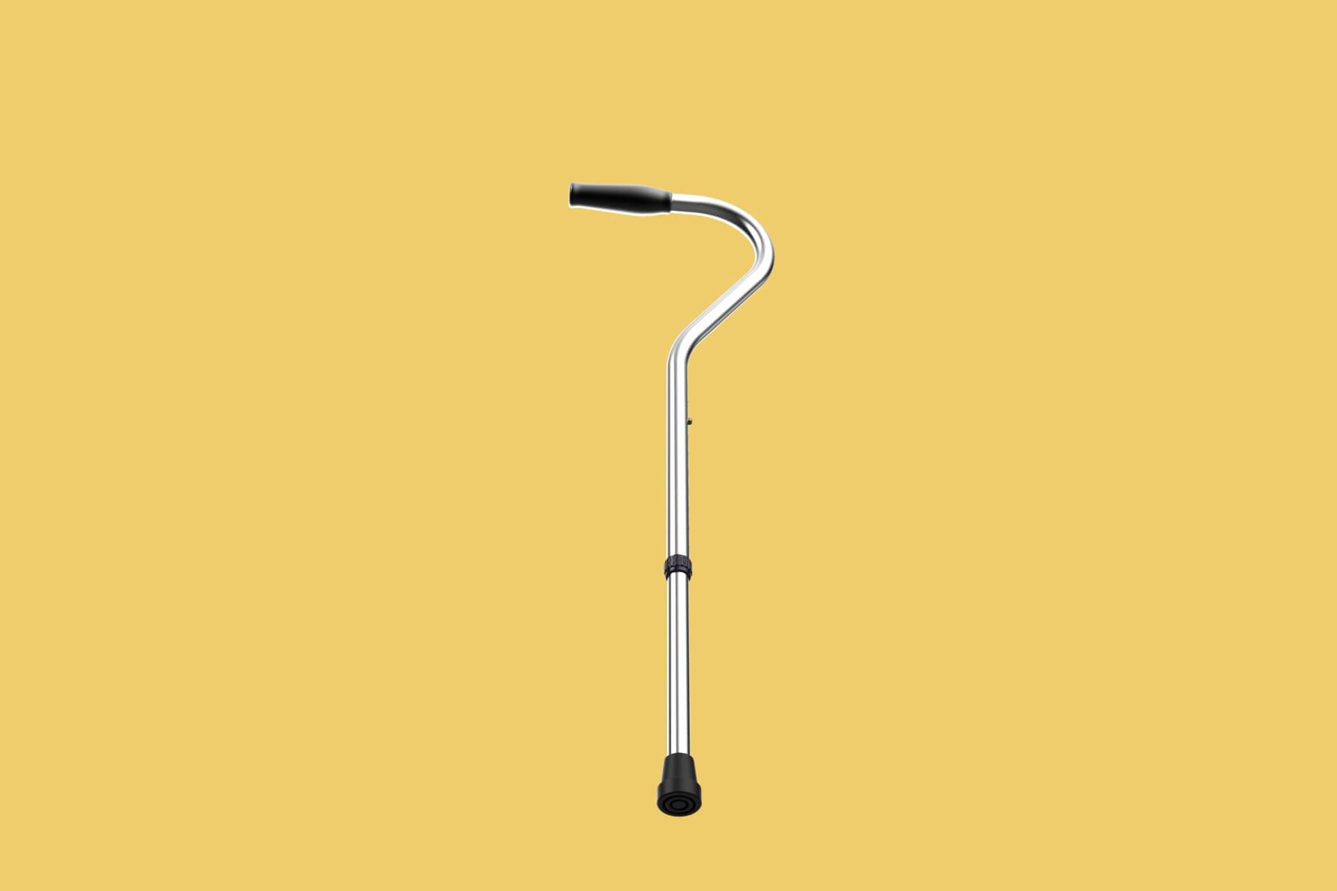 Standard Walking Cane Aid Elderly Senior Stick Trekking Pole - 3D Model ...