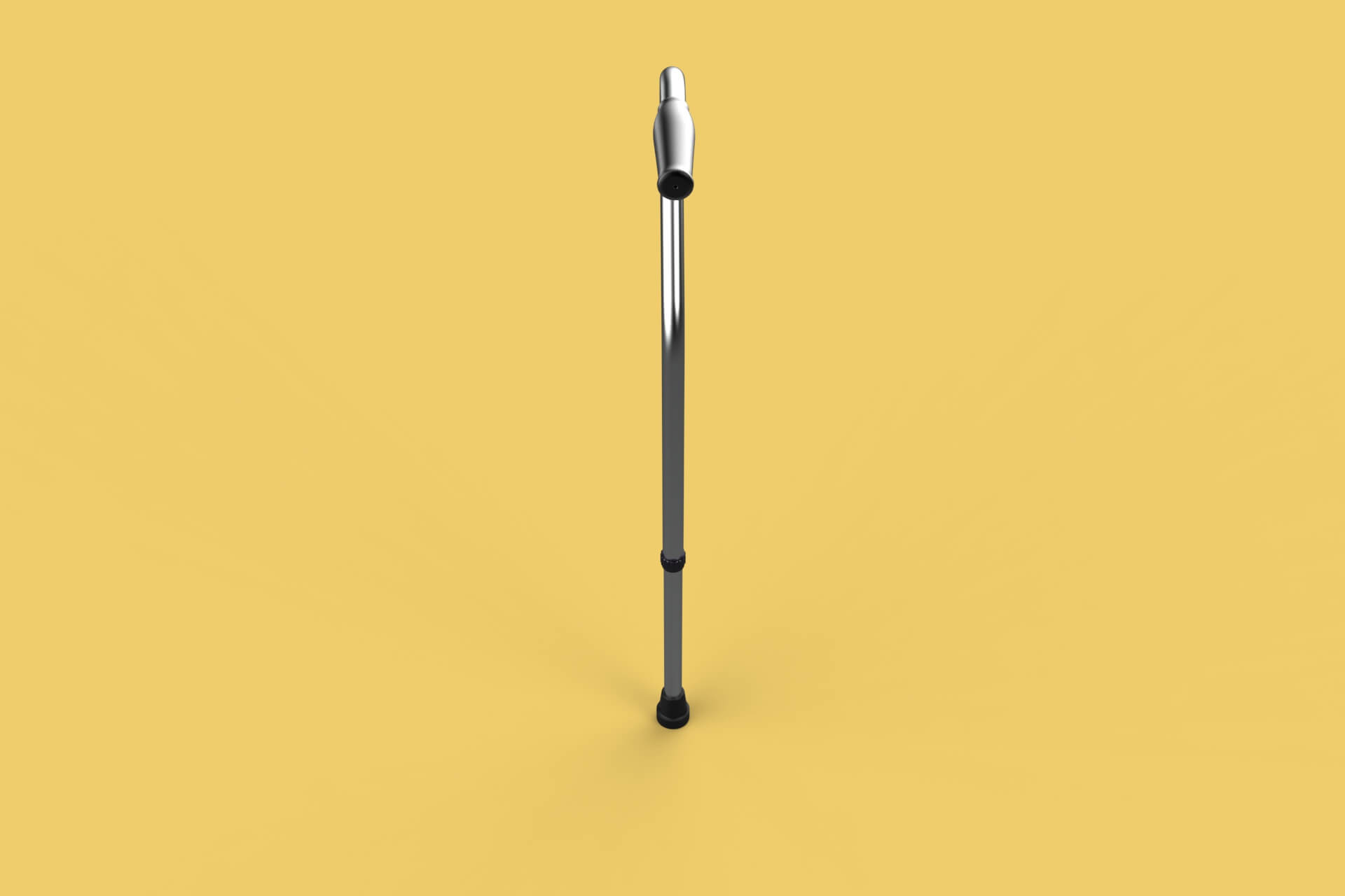 Standard Walking Cane Aid Elderly Senior Stick Trekking Pole - 3D Model ...