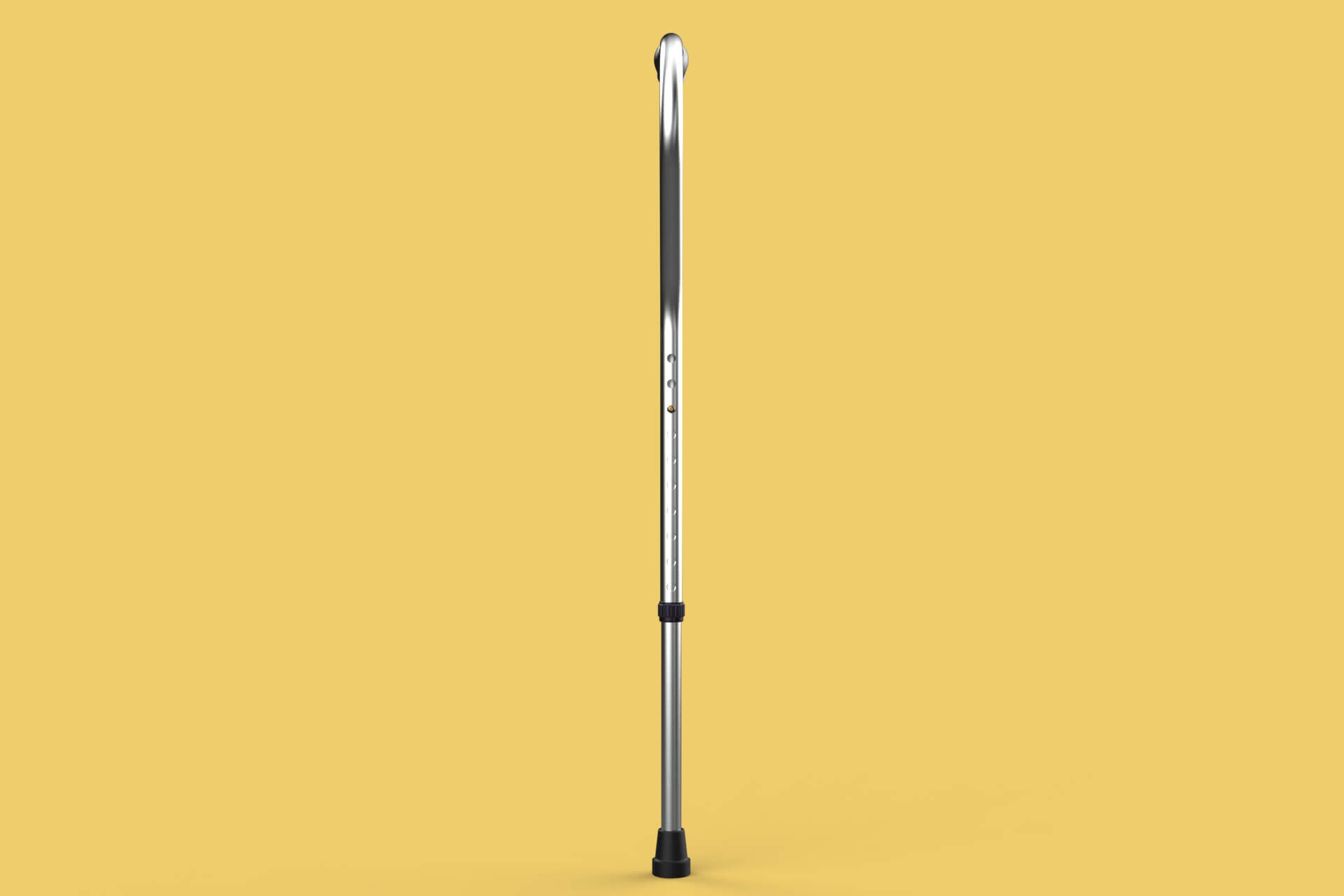 Standard Walking Cane Aid Elderly Senior Stick Trekking Pole - 3D Model ...