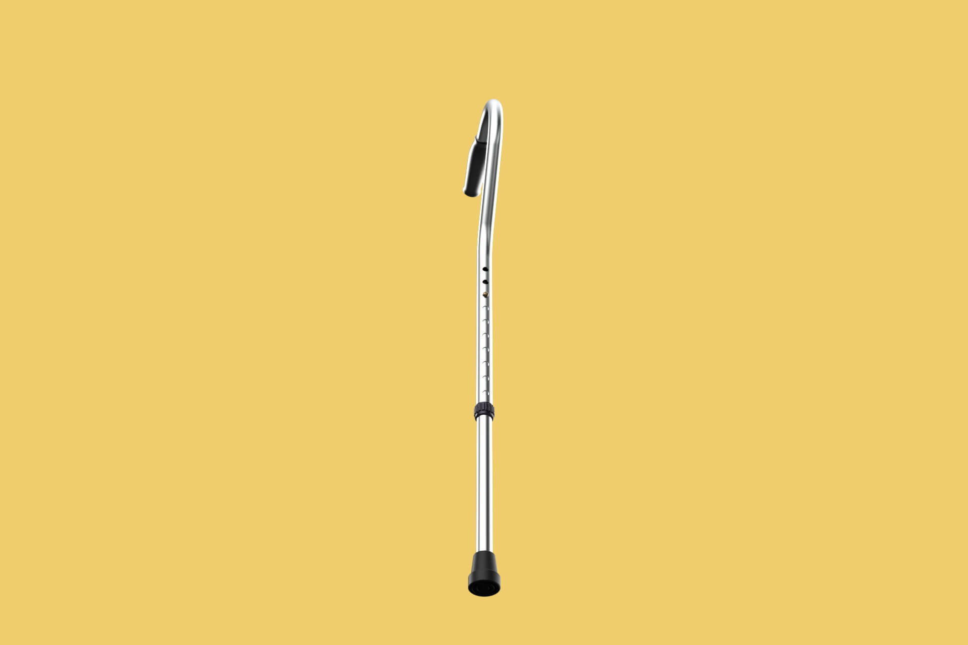 Standard Walking Cane Aid Elderly Senior Stick Trekking Pole - 3D Model ...