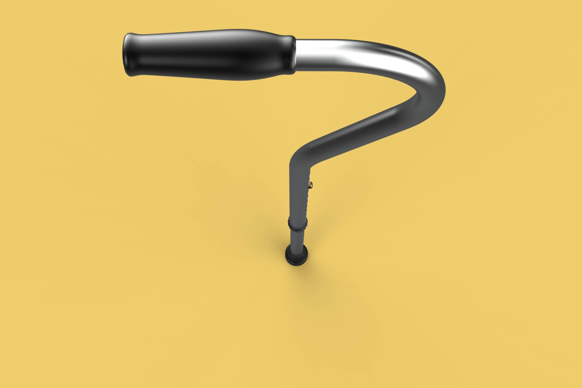 Standard Walking Cane Aid Elderly Senior Stick Trekking Pole - 3D Model ...