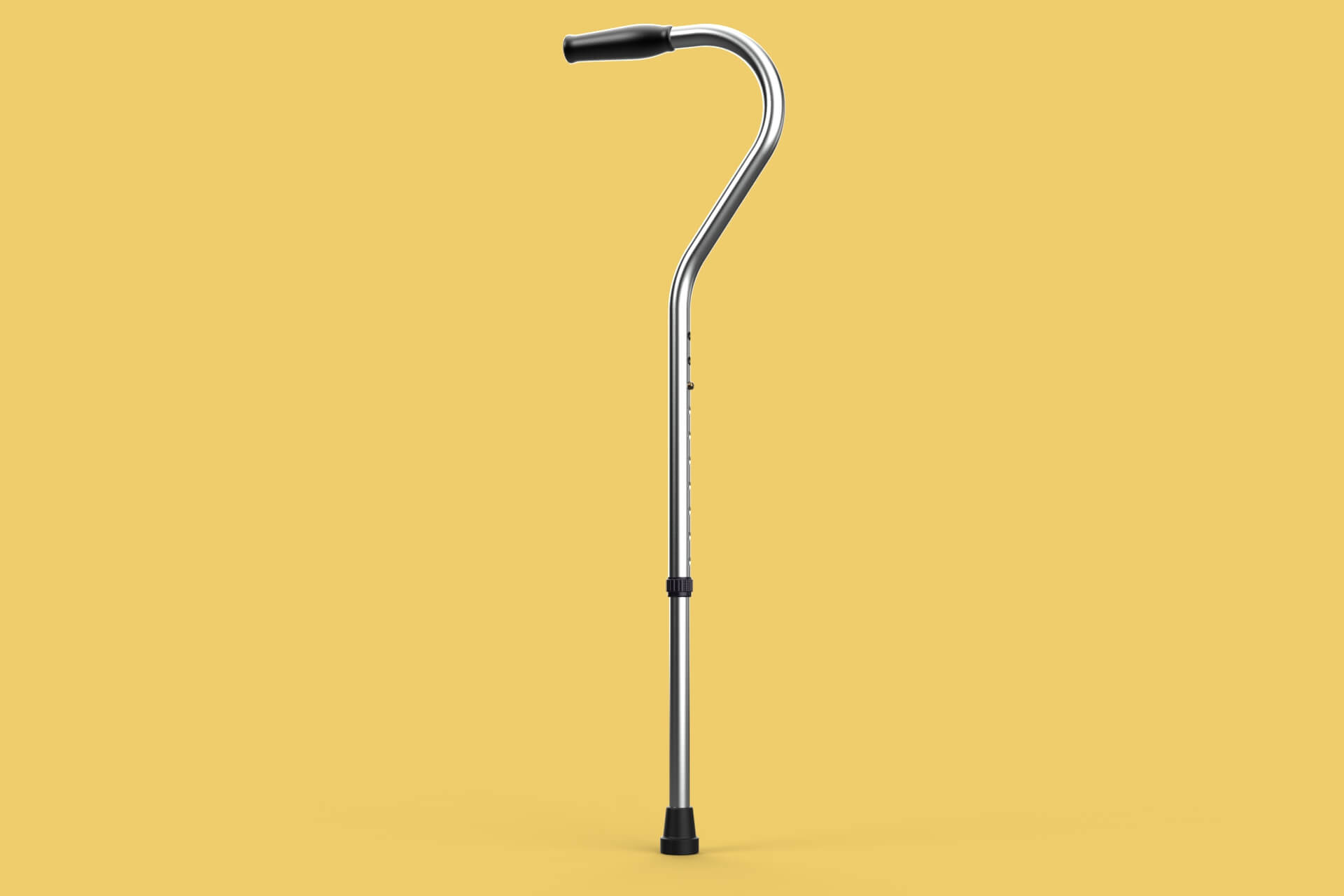 Standard Walking Cane Aid Elderly Senior Stick Trekking Pole - 3D Model ...
