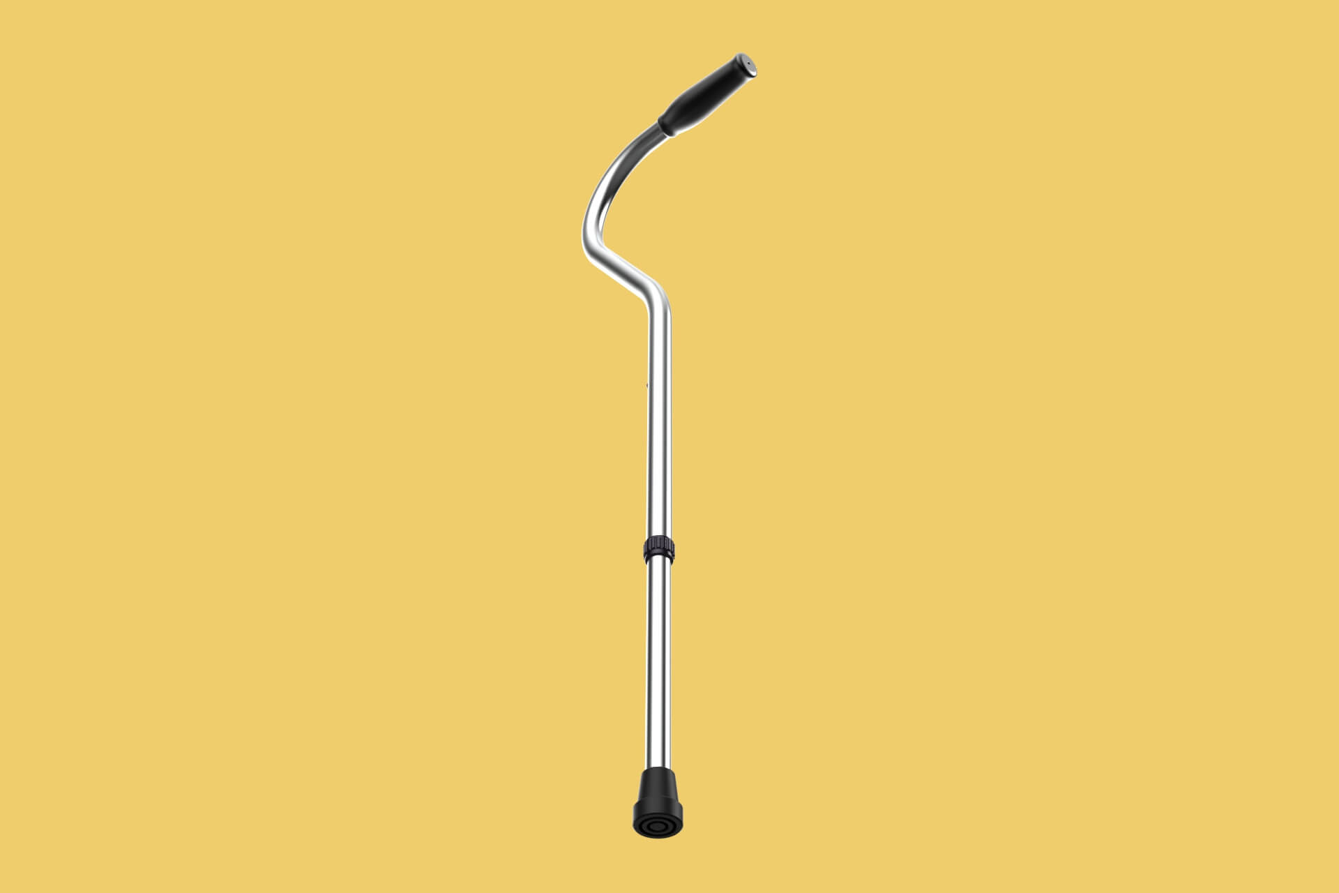 Standard Walking Cane Aid Elderly Senior Stick Trekking Pole - 3D Model ...