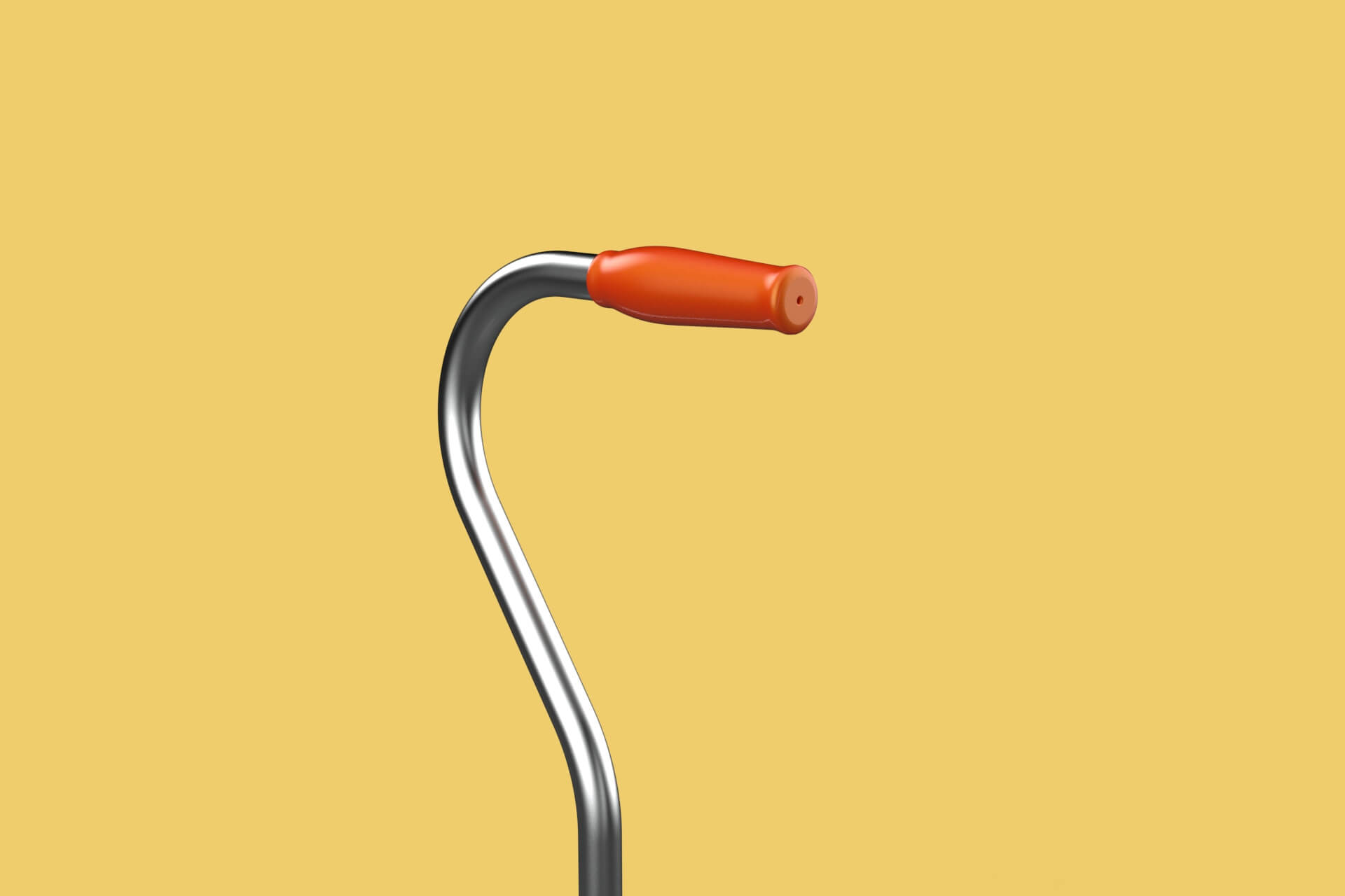 Standard Walking Cane Aid Elderly Tripod Stick Pole Gait 3 - 3D Model ...