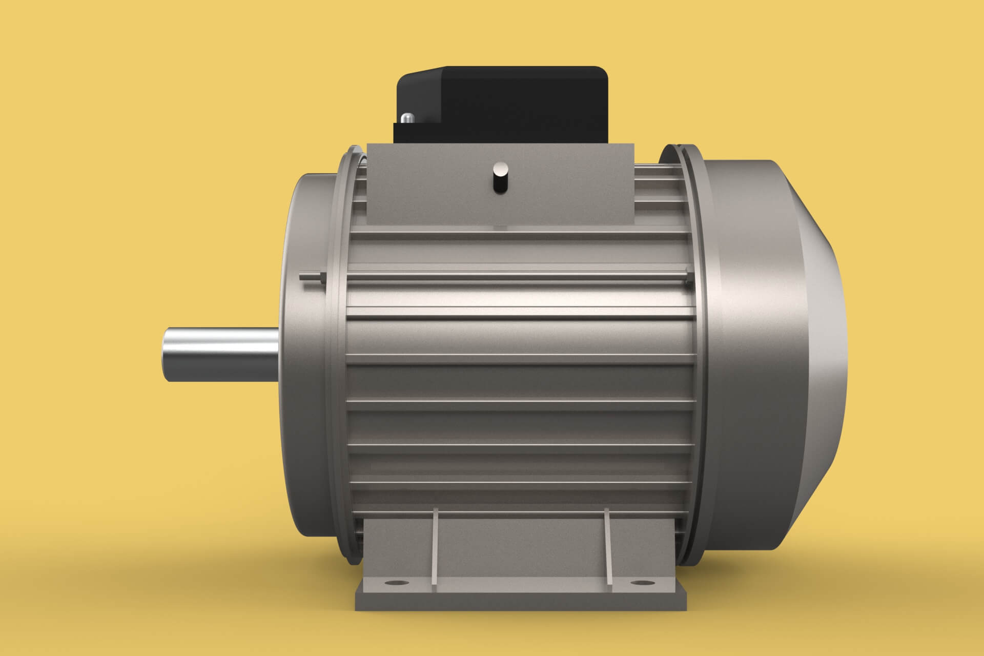 Standart Electric Motor IEC - 3D Model by surf3d
