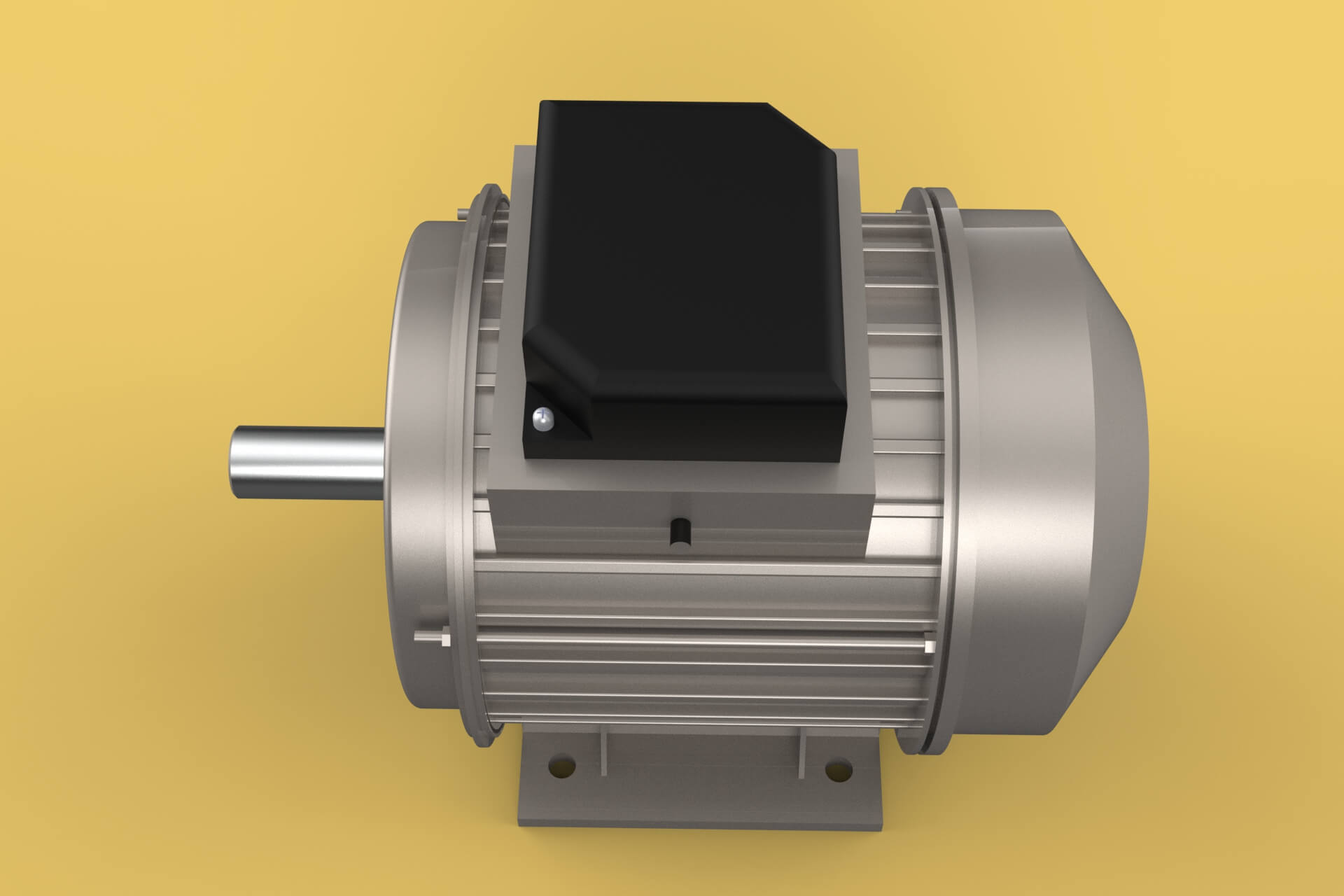 Standart Electric Motor IEC - 3D Model by surf3d