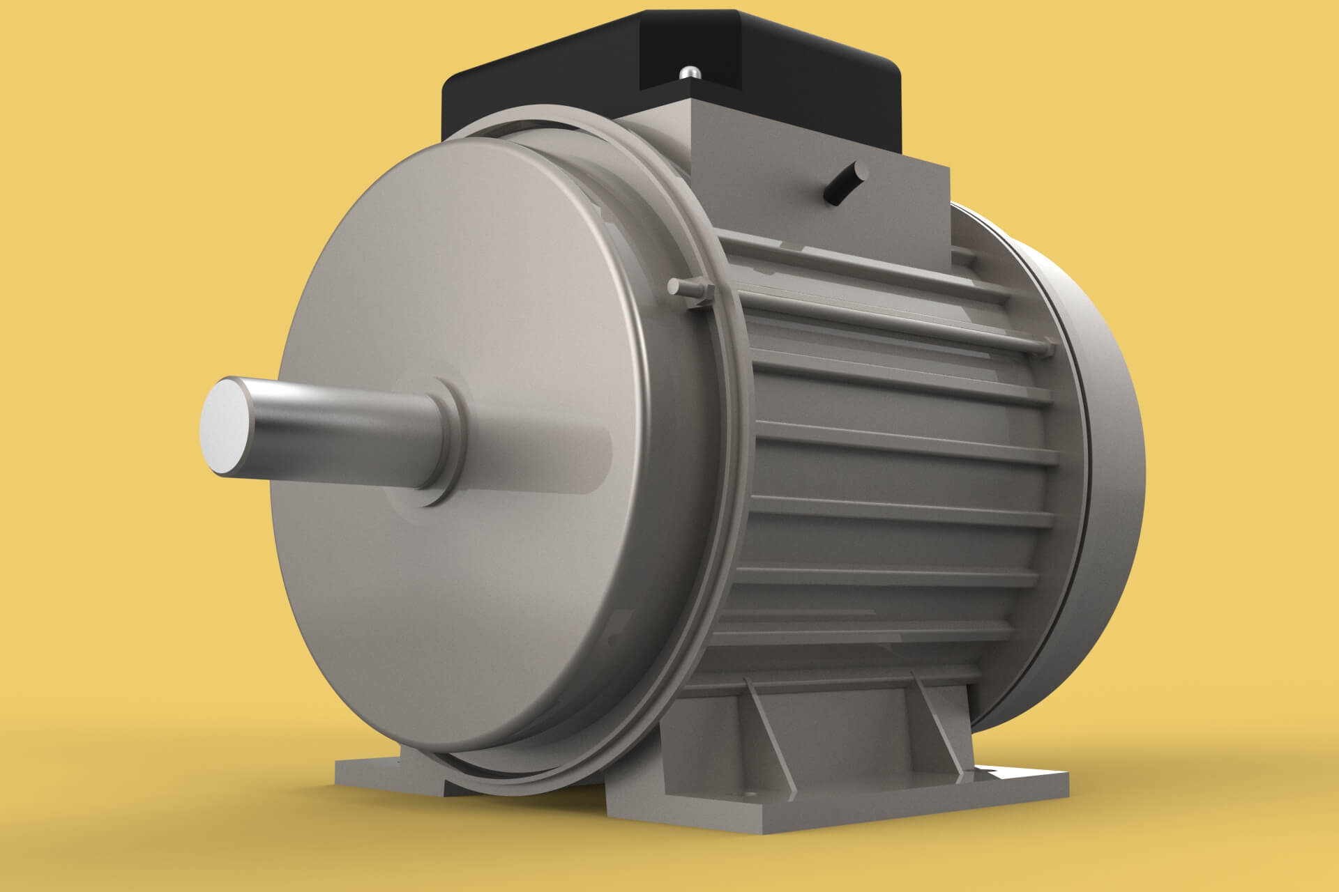 Standart Electric Motor IEC - 3D Model by surf3d