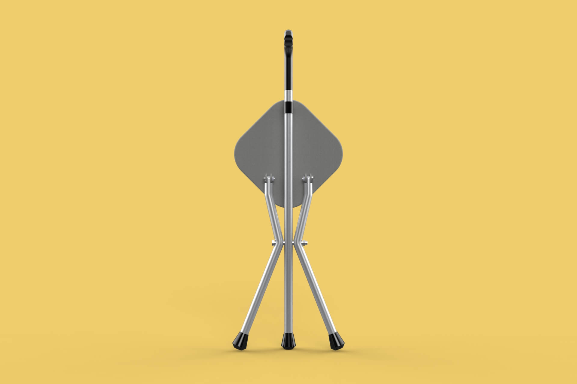 Stick Cane Chair Walking Seat Stool Pole Crutch Folding Aid - 3D Model ...