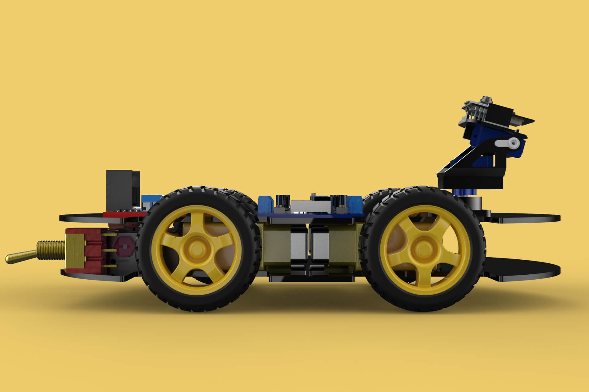 Surveillance Robot Camera Security Smart Patrol Autonomous - 3D Model ...