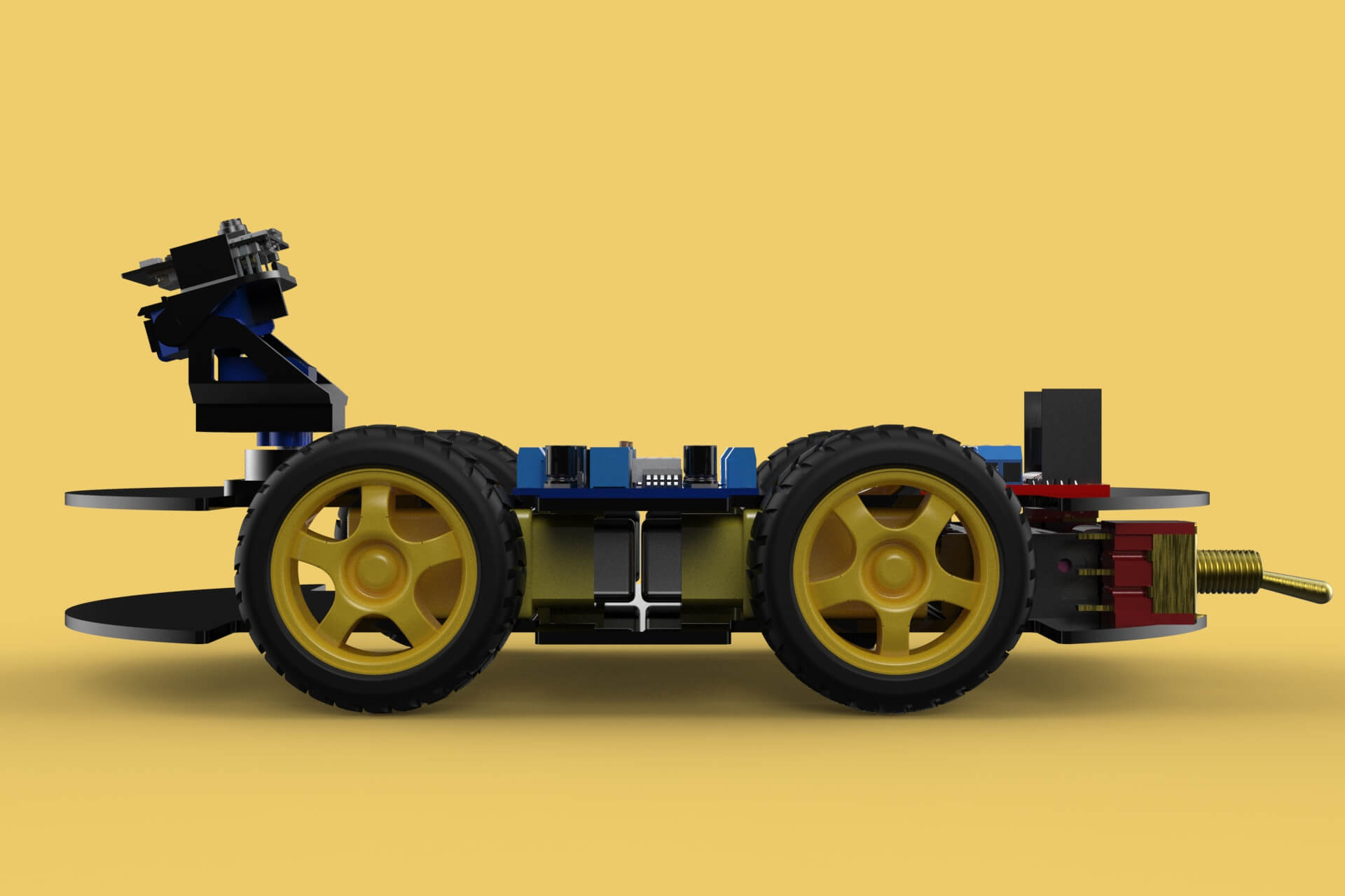 Surveillance Robot Camera Security Smart Patrol Autonomous - 3D Model ...