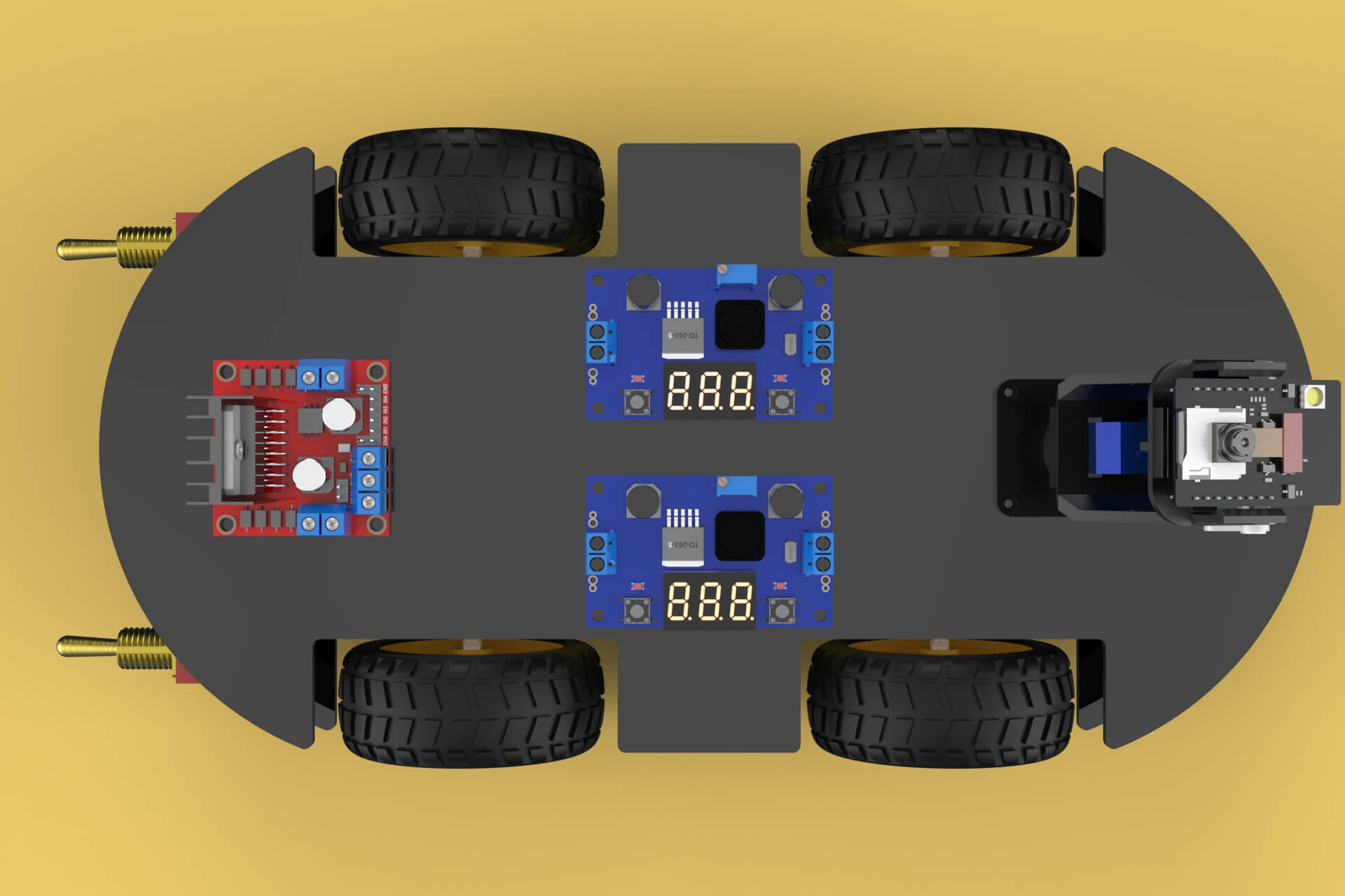 Surveillance Robot Camera Security Smart Patrol Autonomous - 3D Model ...