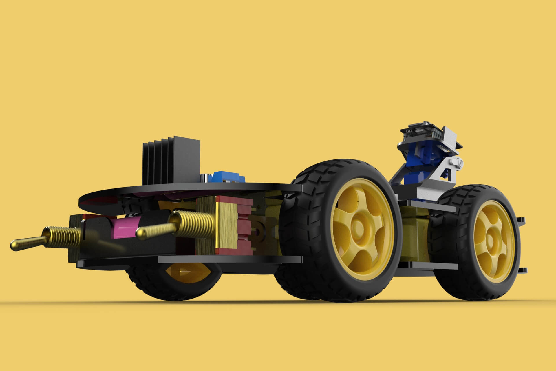 Surveillance Robot Camera Security Smart Patrol Autonomous 3d Model By Surf3d