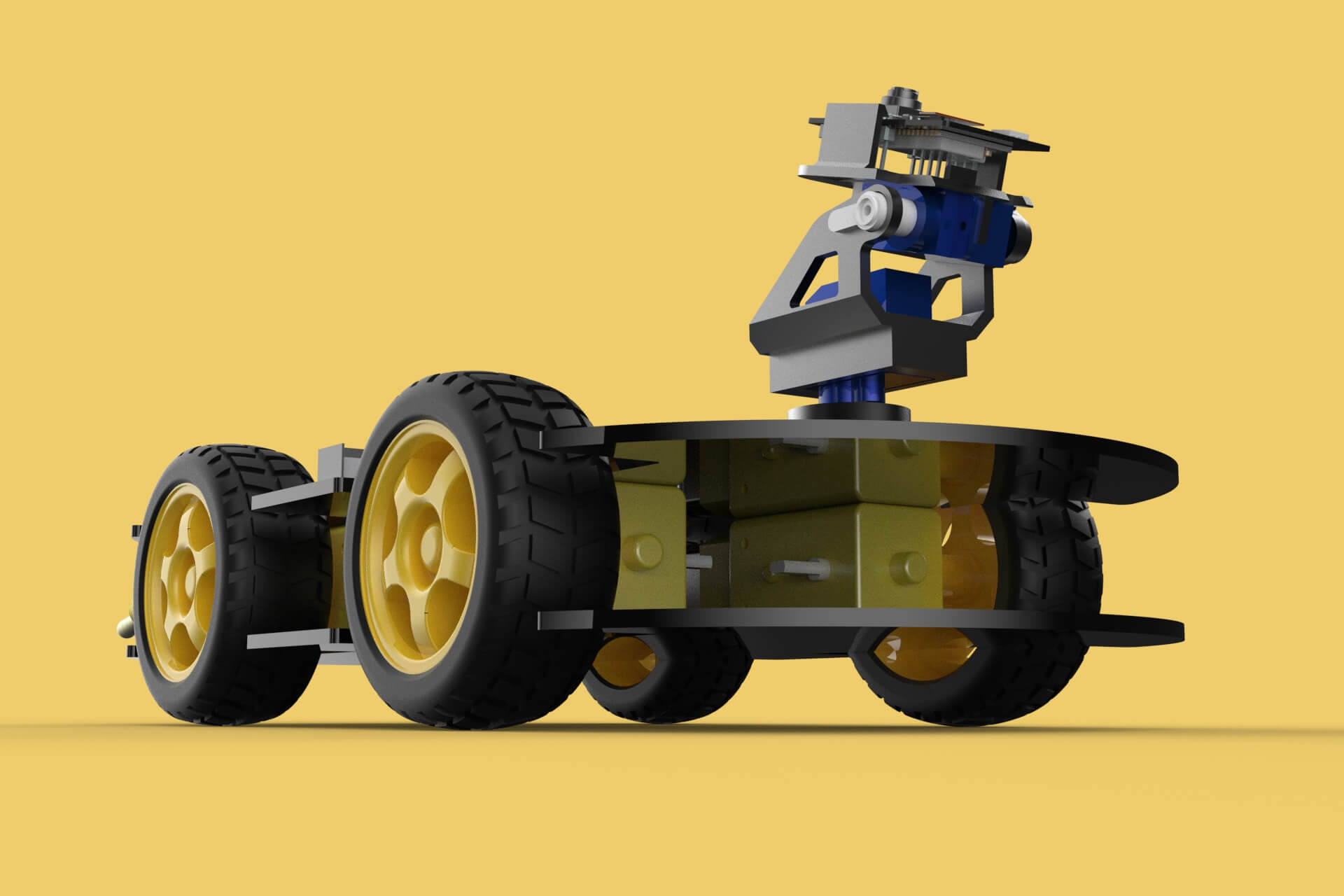 Surveillance Robot Camera Security Smart Patrol Autonomous 3d Model By Surf3d