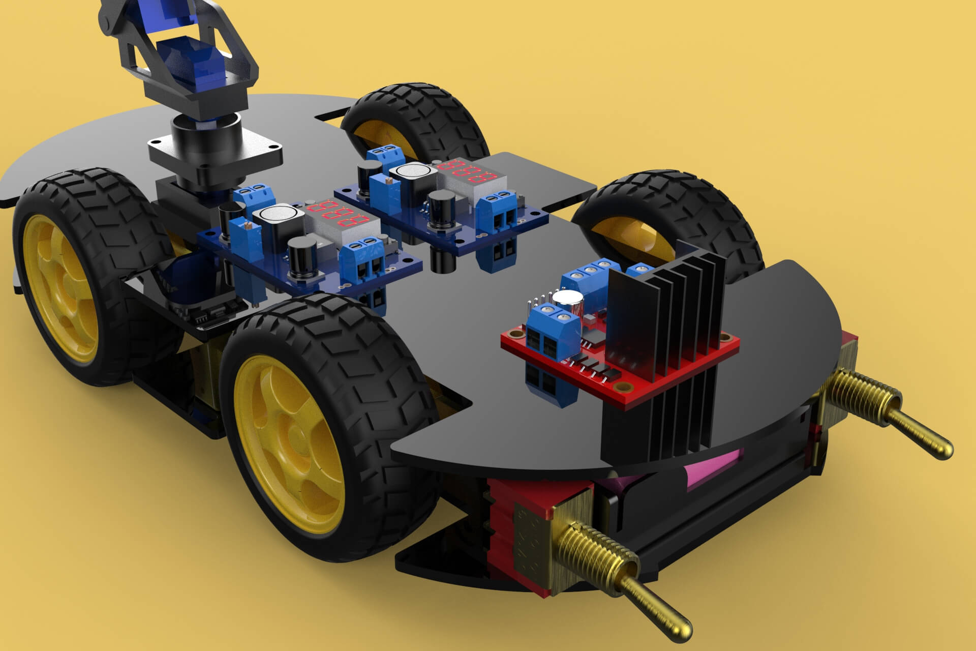 Surveillance Robot Camera Security Smart Patrol Autonomous 3d Model By Surf3d